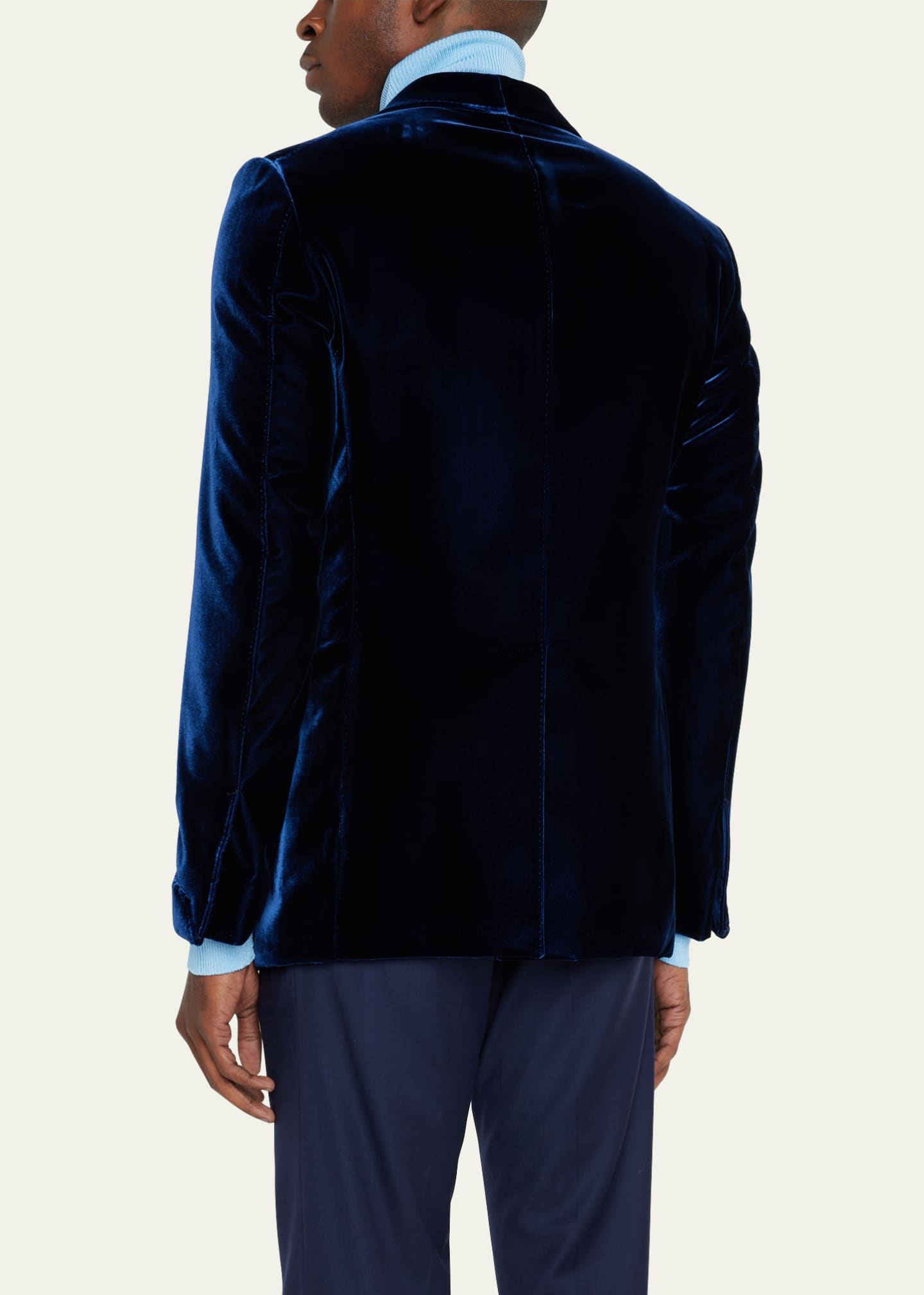 TOM FORD Men's Fluid Velvet Dinner Jacket - Bergdorf Goodman