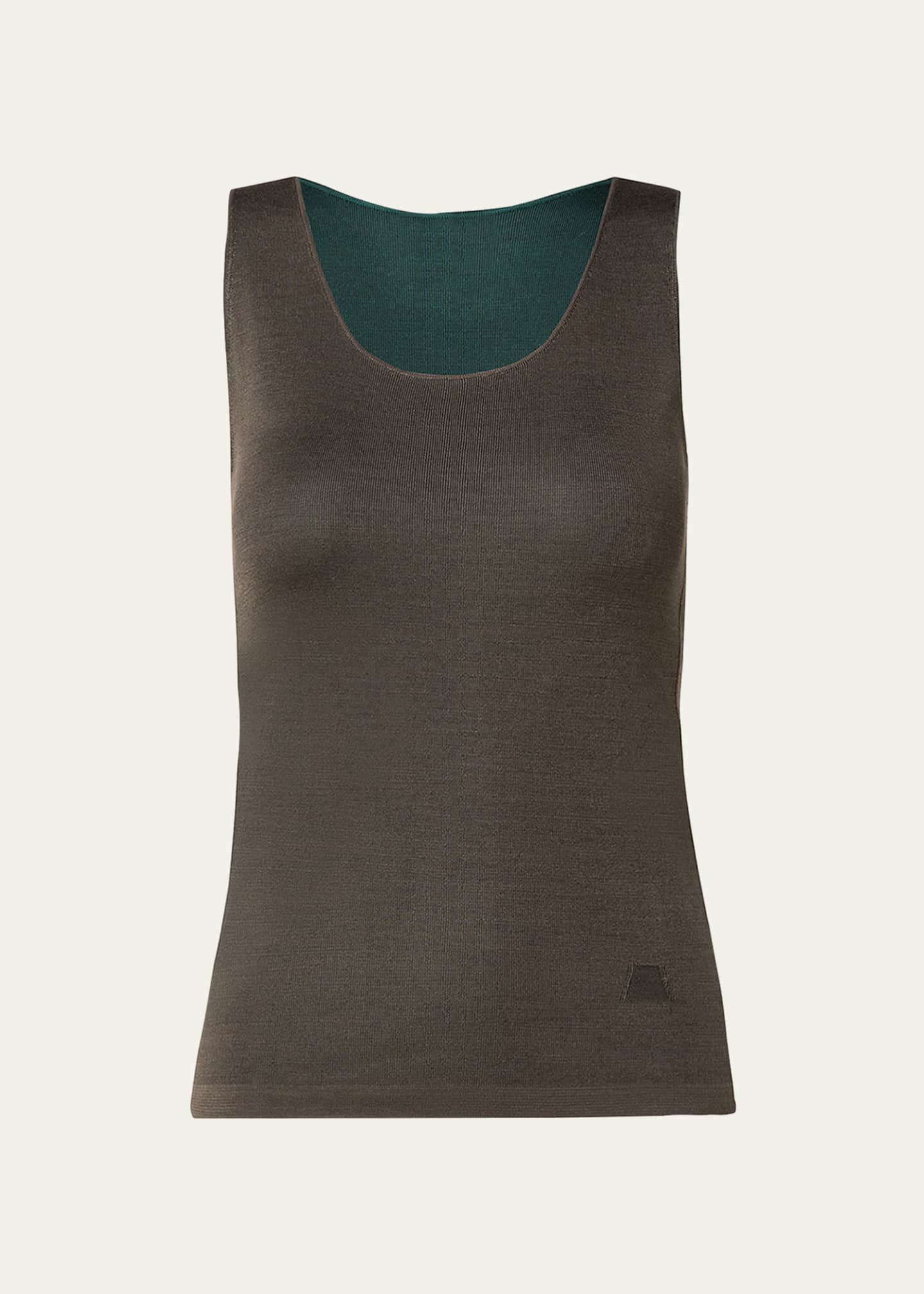 Akris Reversible Two-Tone Tank Top - Bergdorf Goodman