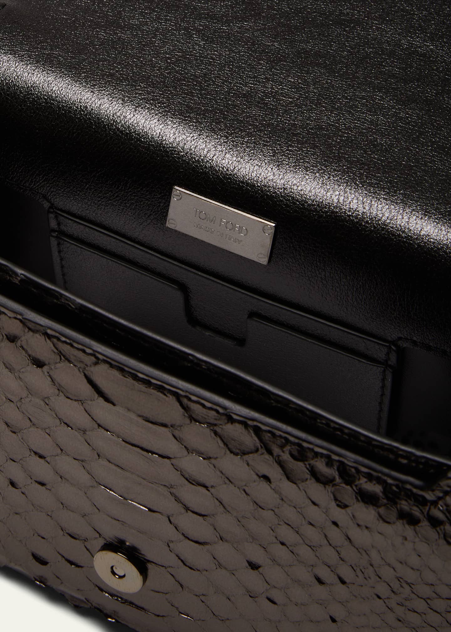 TOM FORD Disco TF Laminated Python Shoulder Bag - Bergdorf Goodman