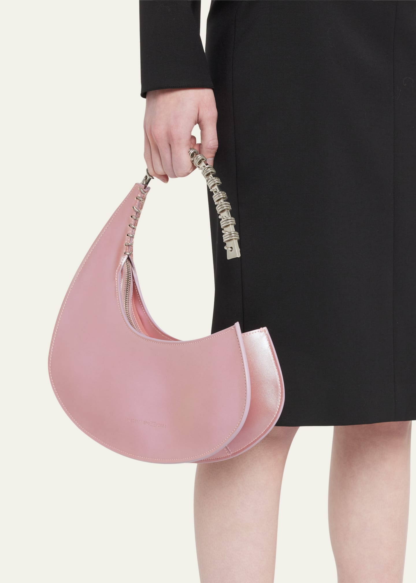 Benedetta Bruzziches Carra Metallic Suspended Top-Handle Bag - Bergdorf ...