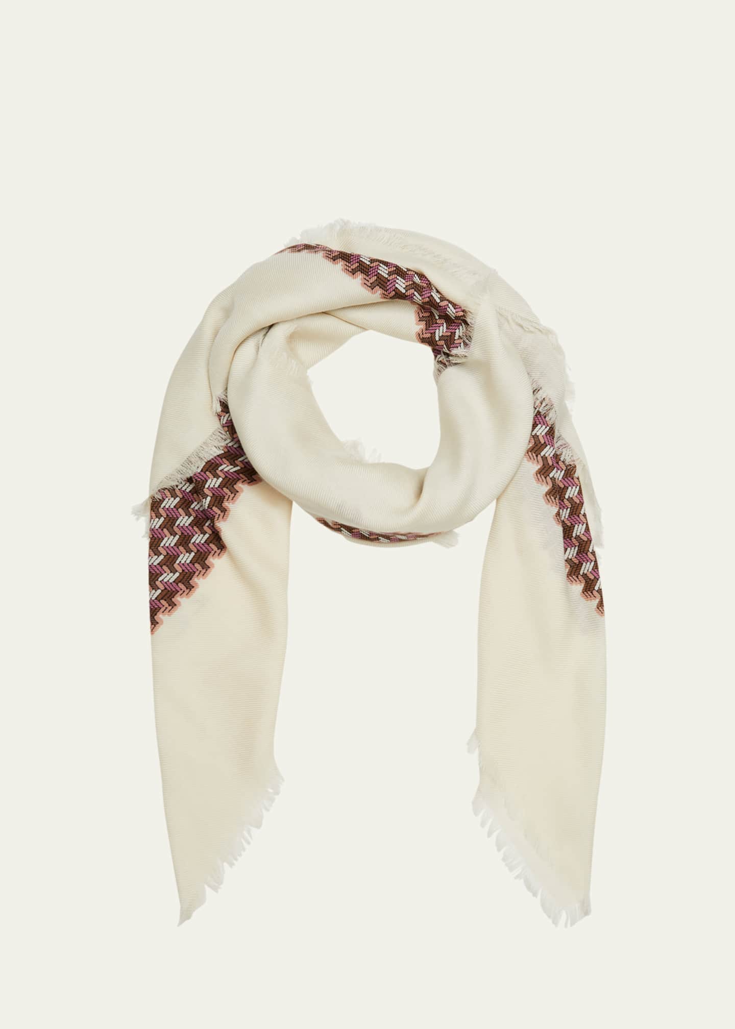Loro Piana Harridge Pike Cashmere-Silk Scarf - Bergdorf Goodman