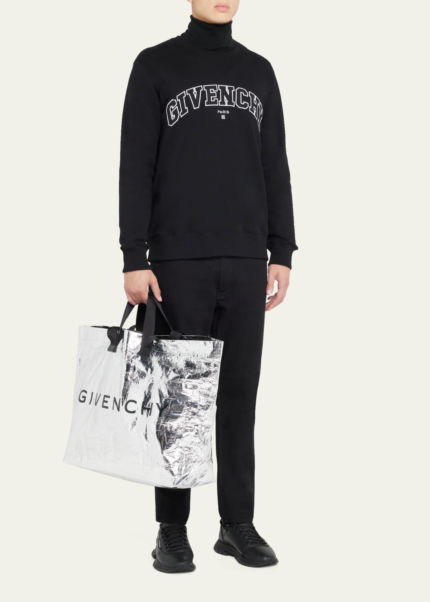 Givenchy Men's G-Shopper Logo Tote Bag - Bergdorf Goodman