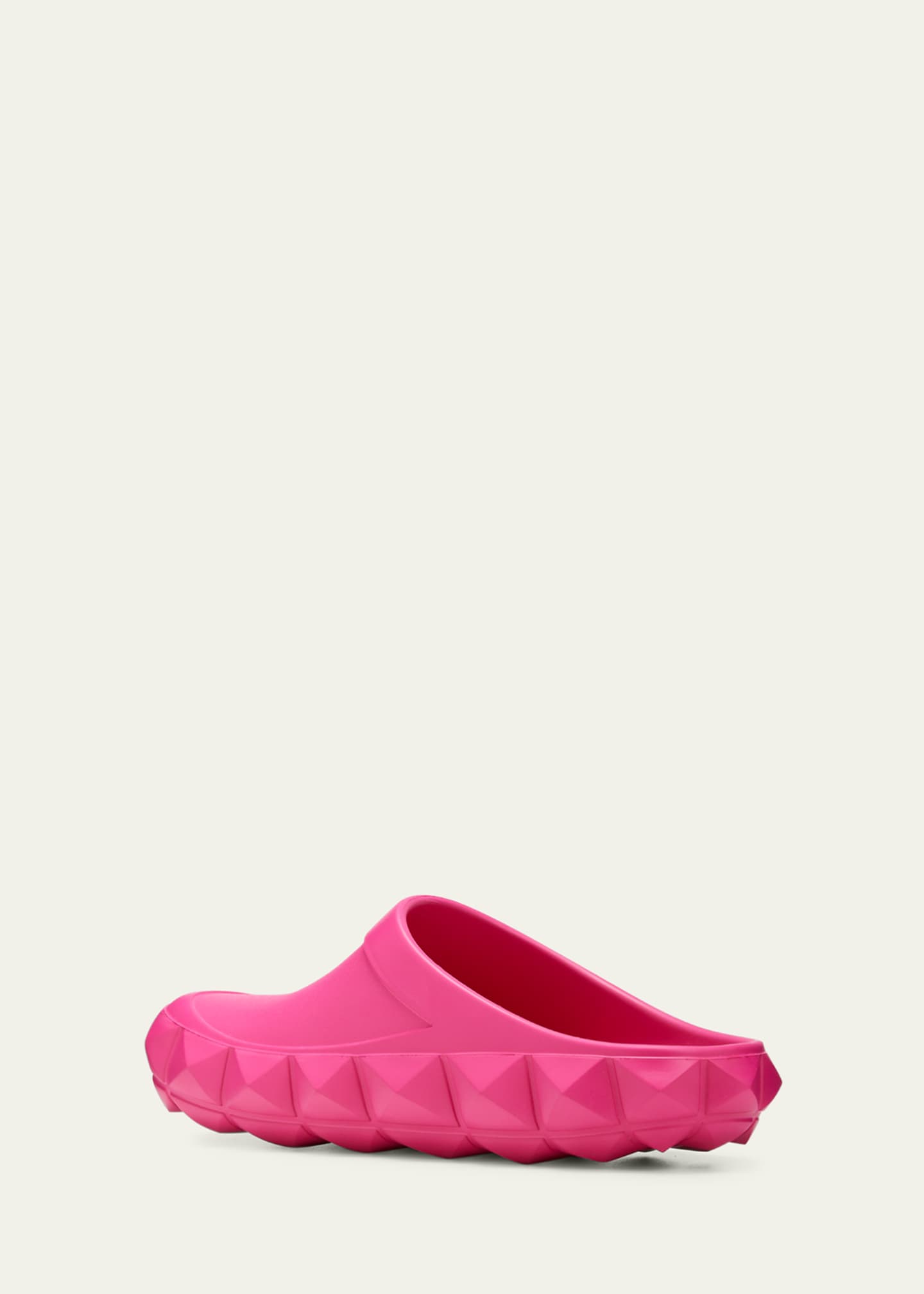 Valentino Garavani Men's Roman Stud Turtle Rubber Clogs - Bergdorf Goodman