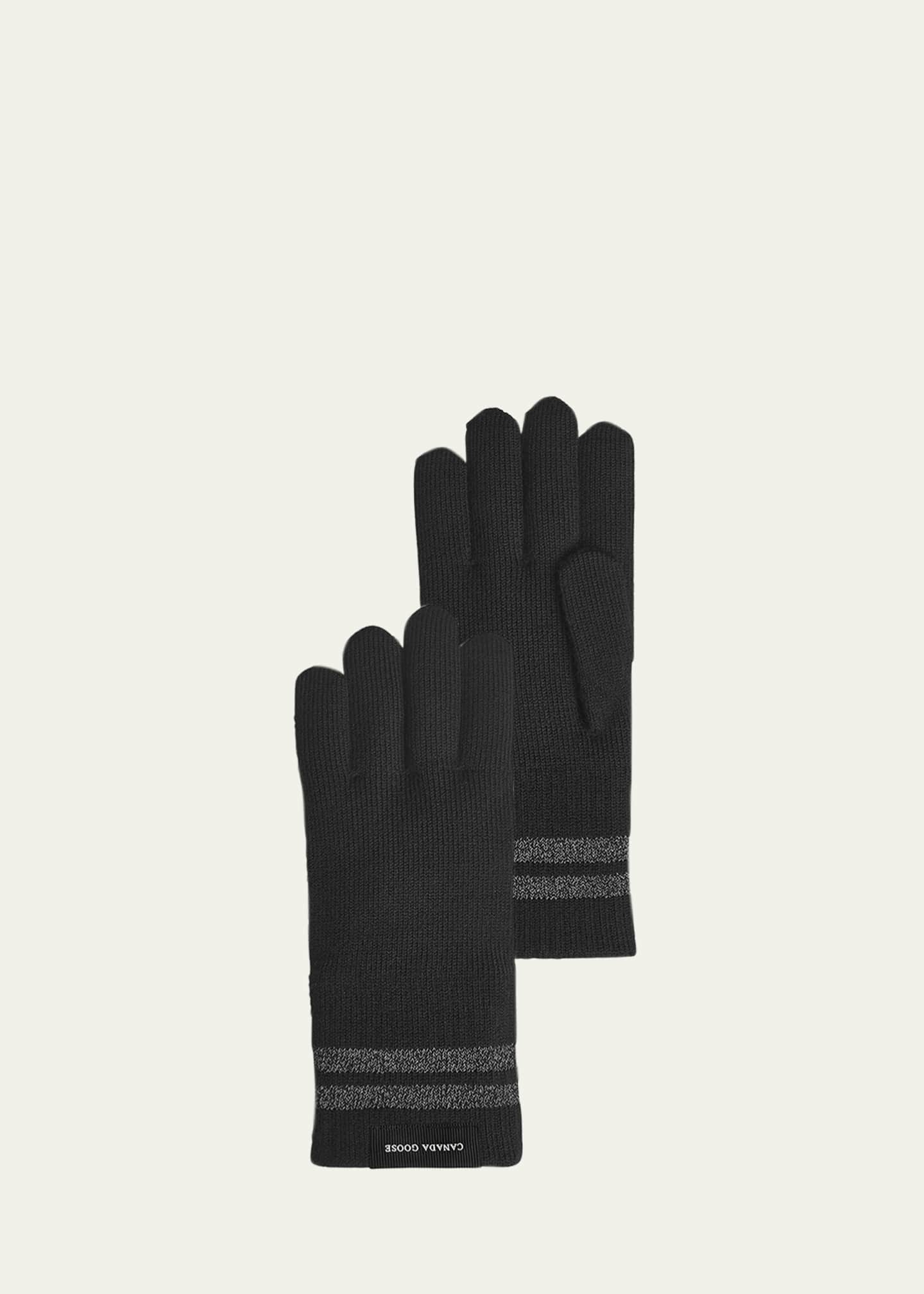 Canada Goose Barrier Wool Gloves - Bergdorf Goodman