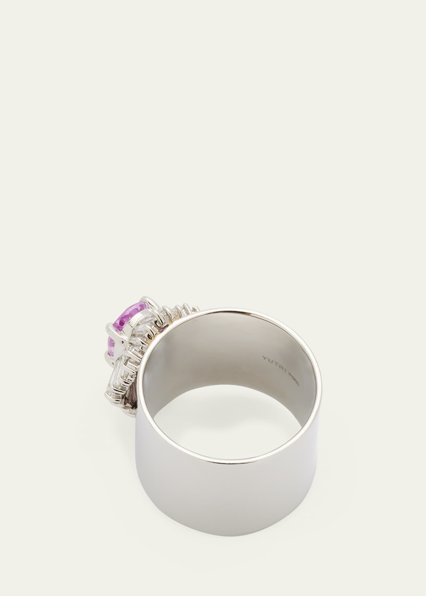 YUTAI Pink Sapphire and Diamond Revive Ring, Size 58 - Bergdorf Goodman