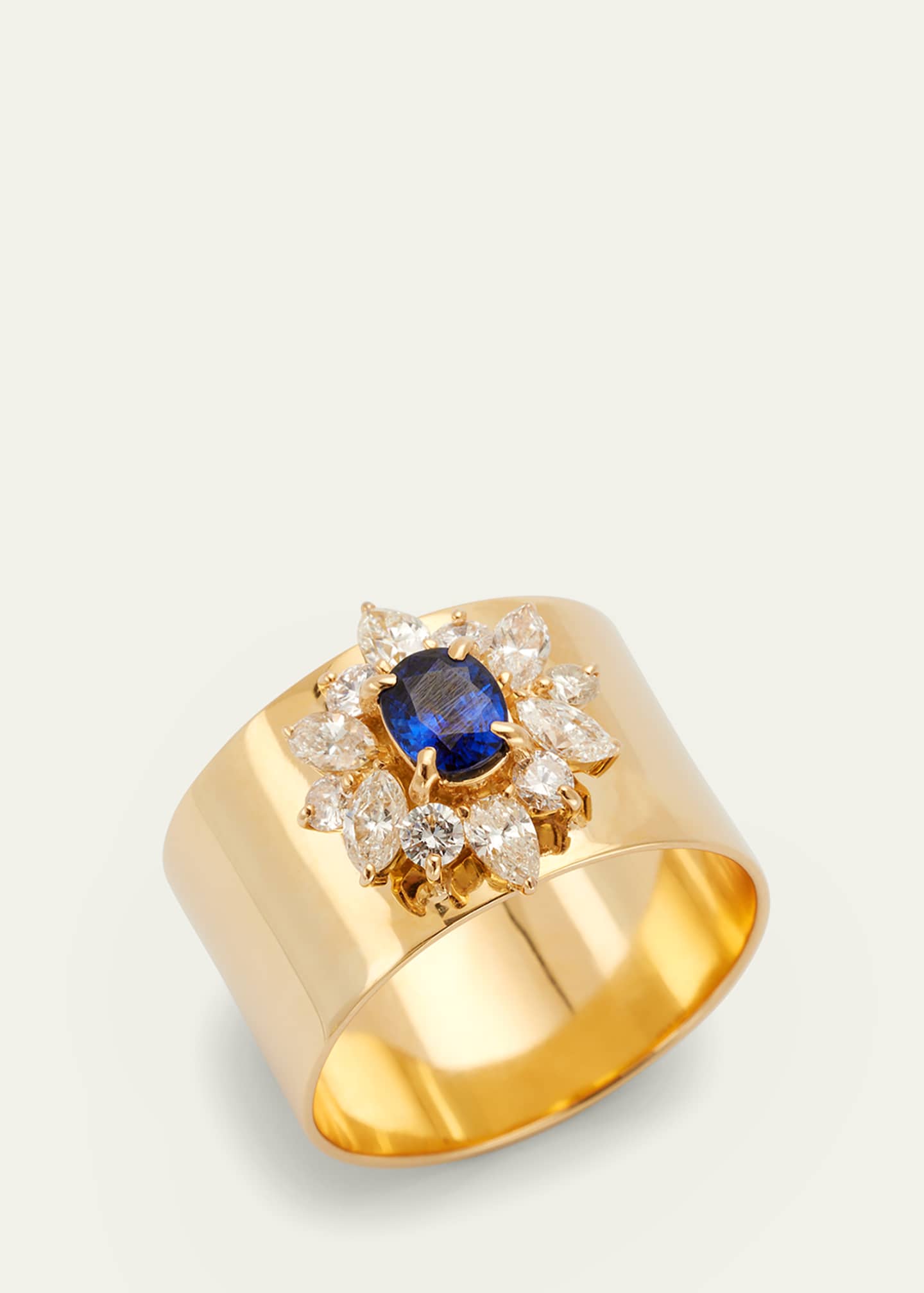YUTAI Sapphire and Diamond Revive Ring in 18k Gold - Bergdorf Goodman