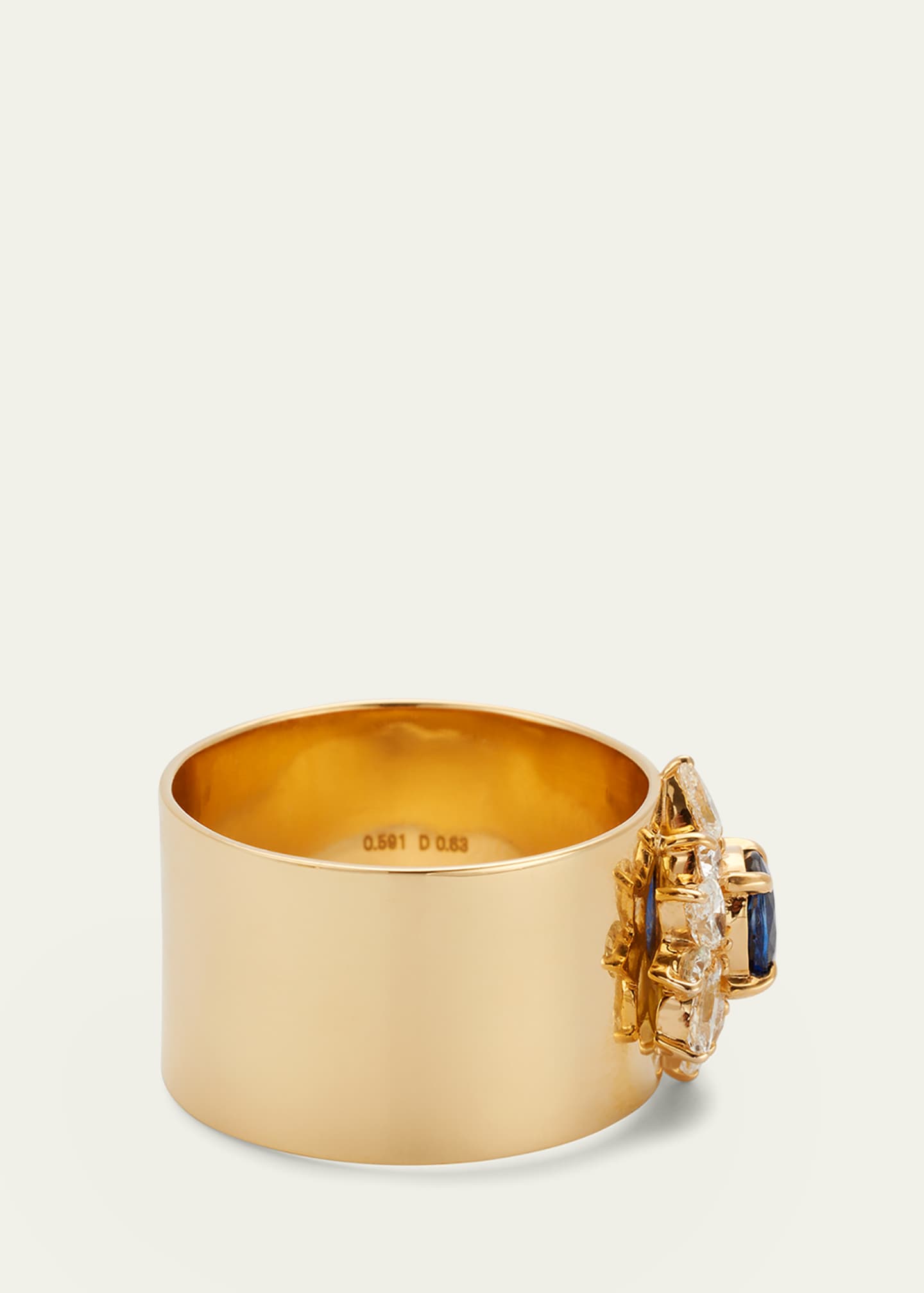 YUTAI Sapphire and Diamond Revive Ring in 18k Gold - Bergdorf Goodman