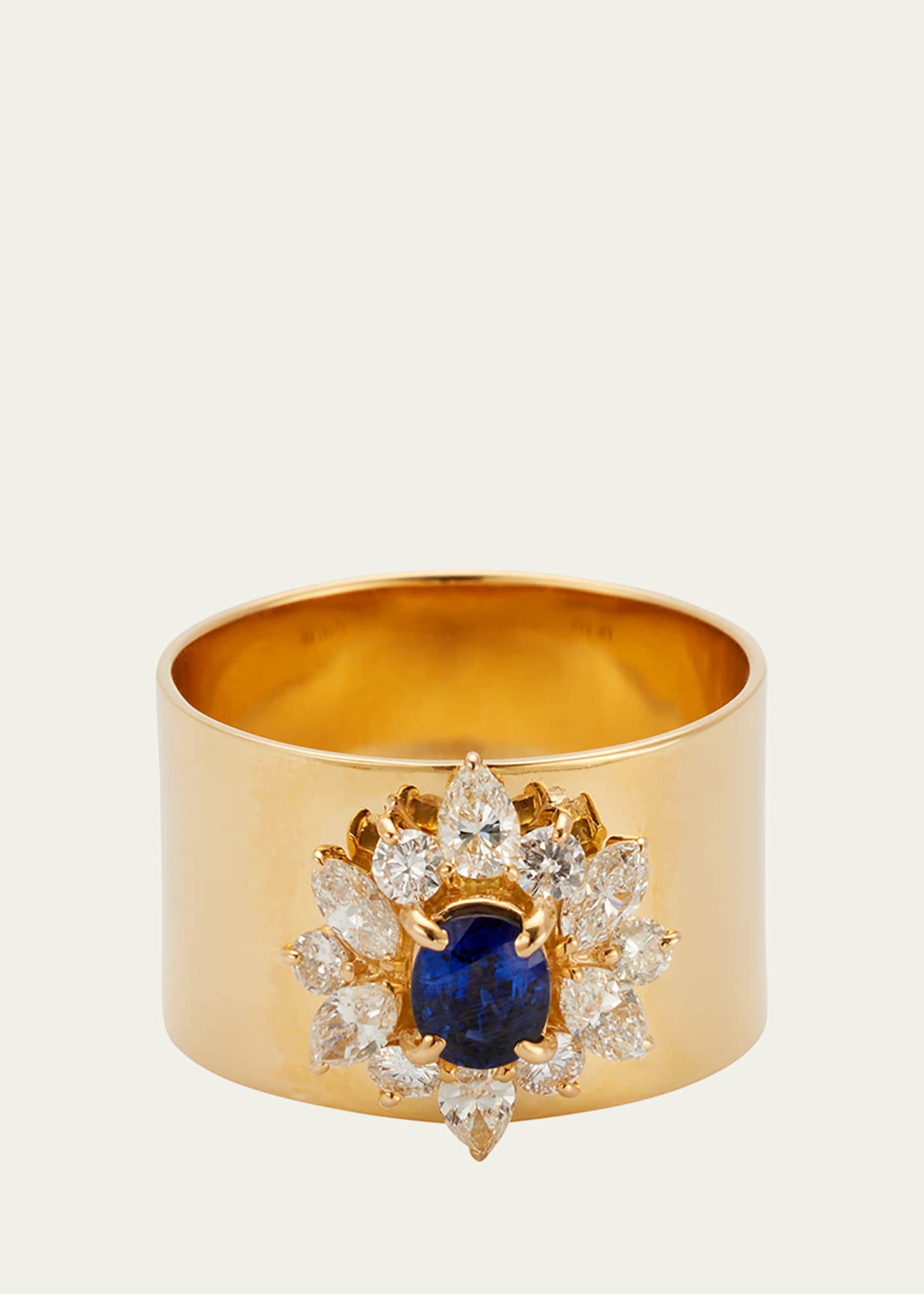 YUTAI Sapphire and Diamond Revive Ring in 18k Gold - Bergdorf Goodman