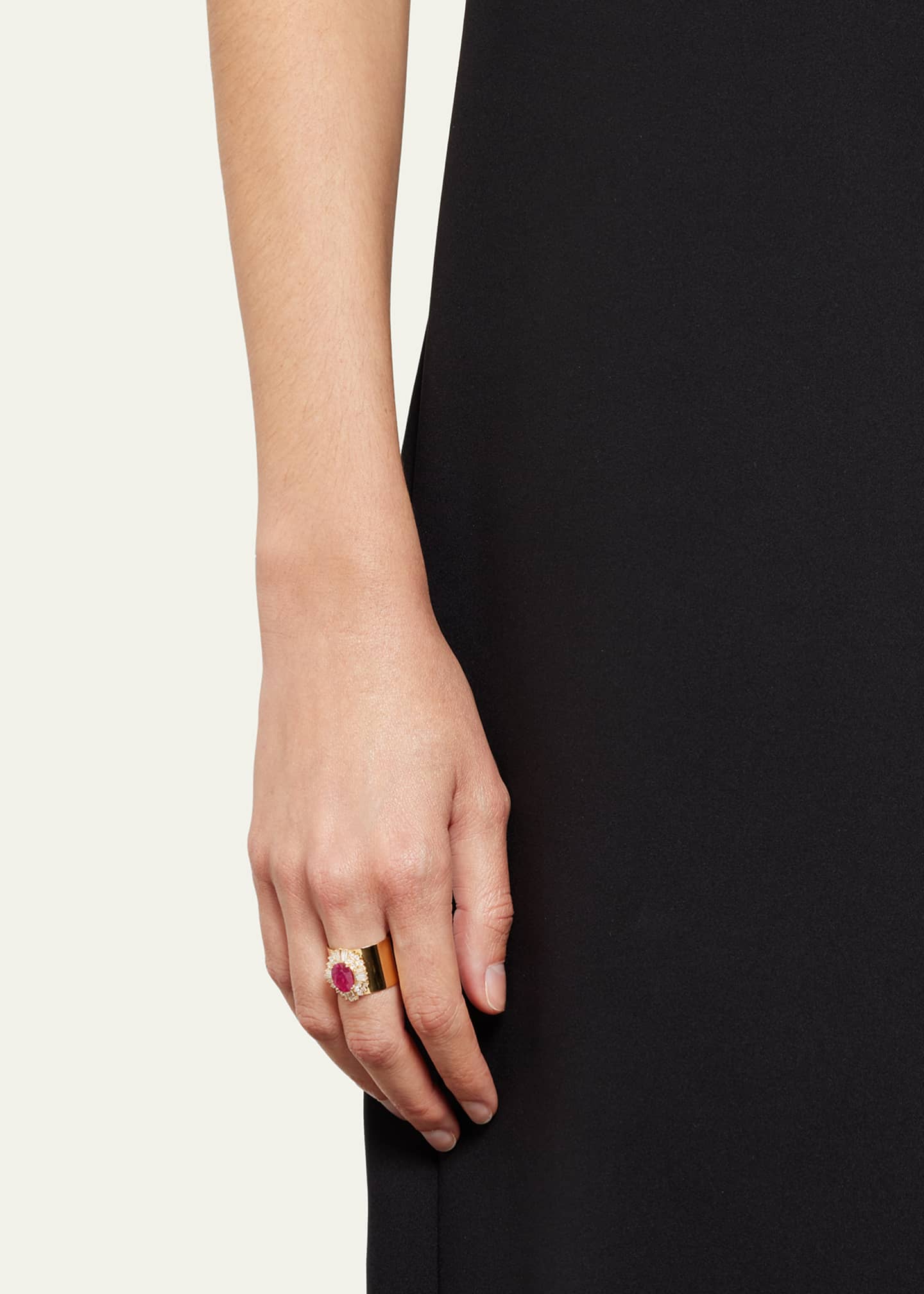 YUTAI Ruby and Diamond Revive Ring in Yellow Gold - Bergdorf Goodman