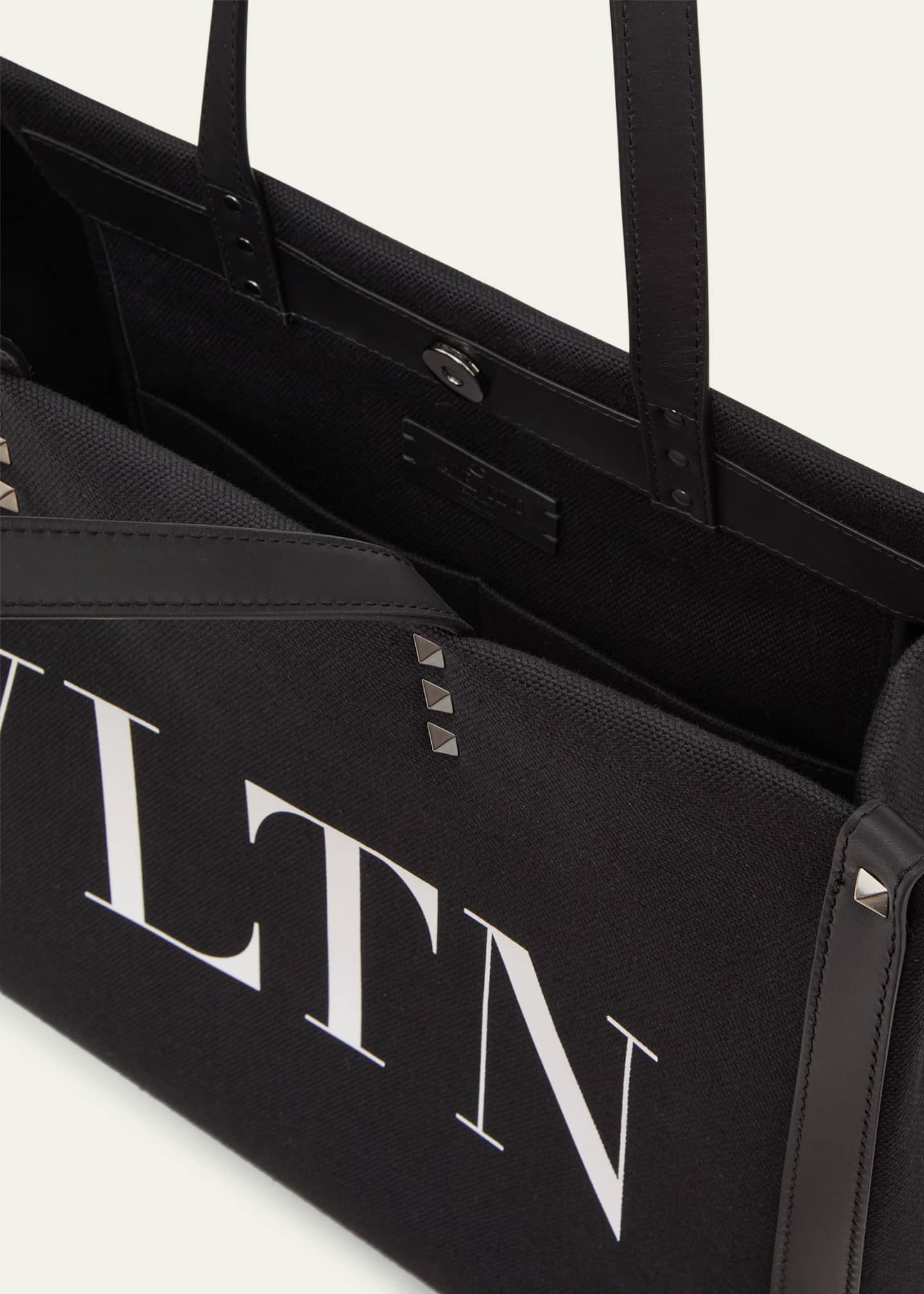 Valentino Garavani Men's VLTN Medium Canvas Tote Bag - Bergdorf Goodman