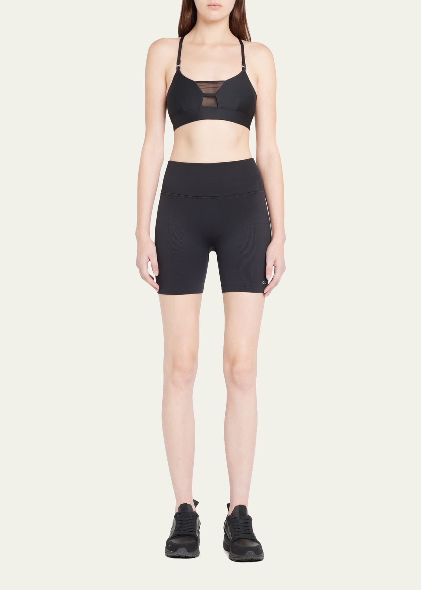Alo Yoga Airlift Mesh Allure Sports Bra - Bergdorf Goodman
