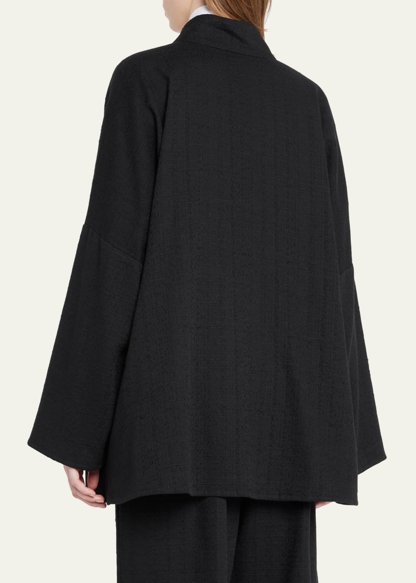 Eskandar Button-Front Imperial Jacket w/ Chinese Collar - Bergdorf Goodman