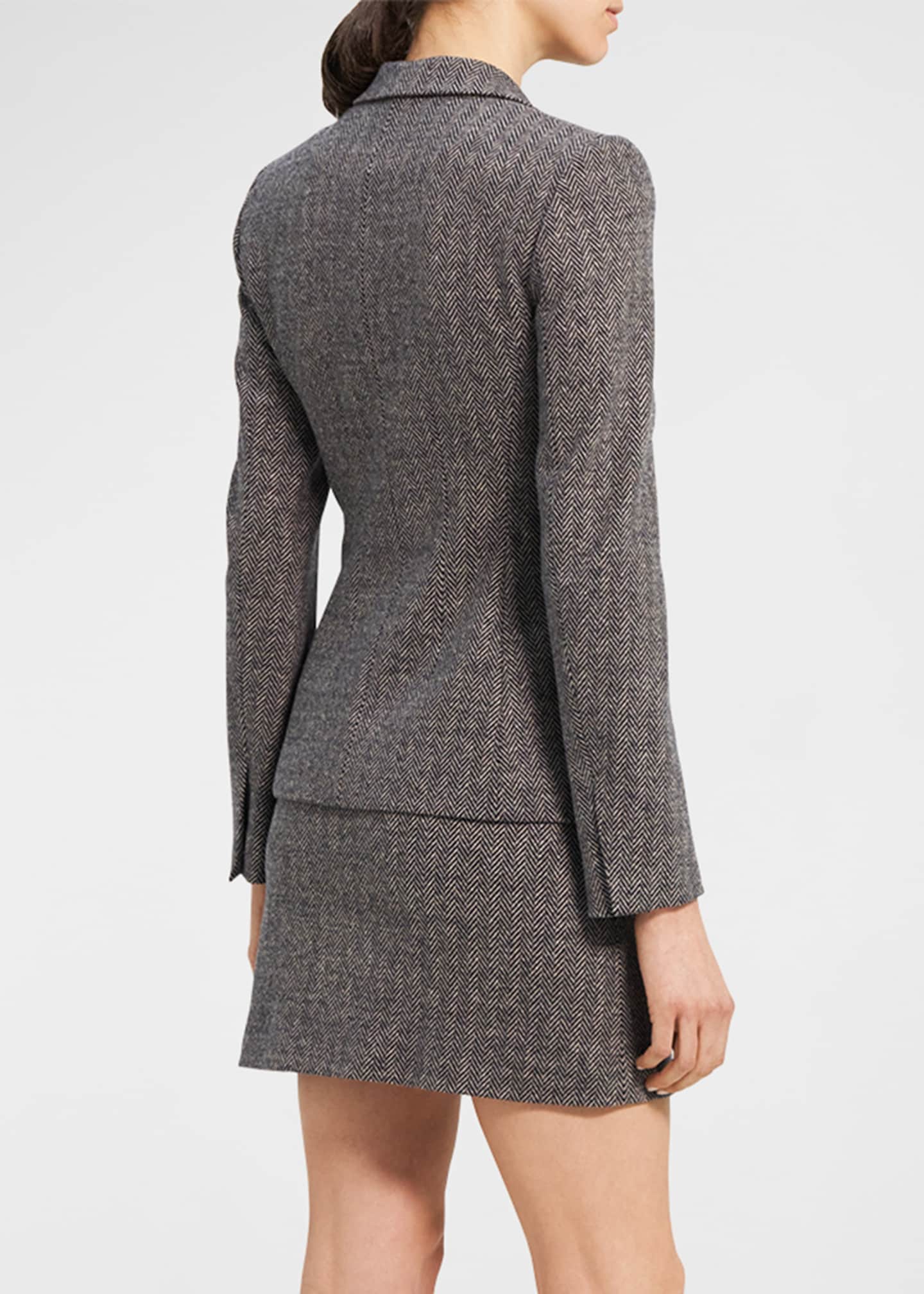 Theory Abbot Double-Breasted Angled Jacket - Bergdorf Goodman