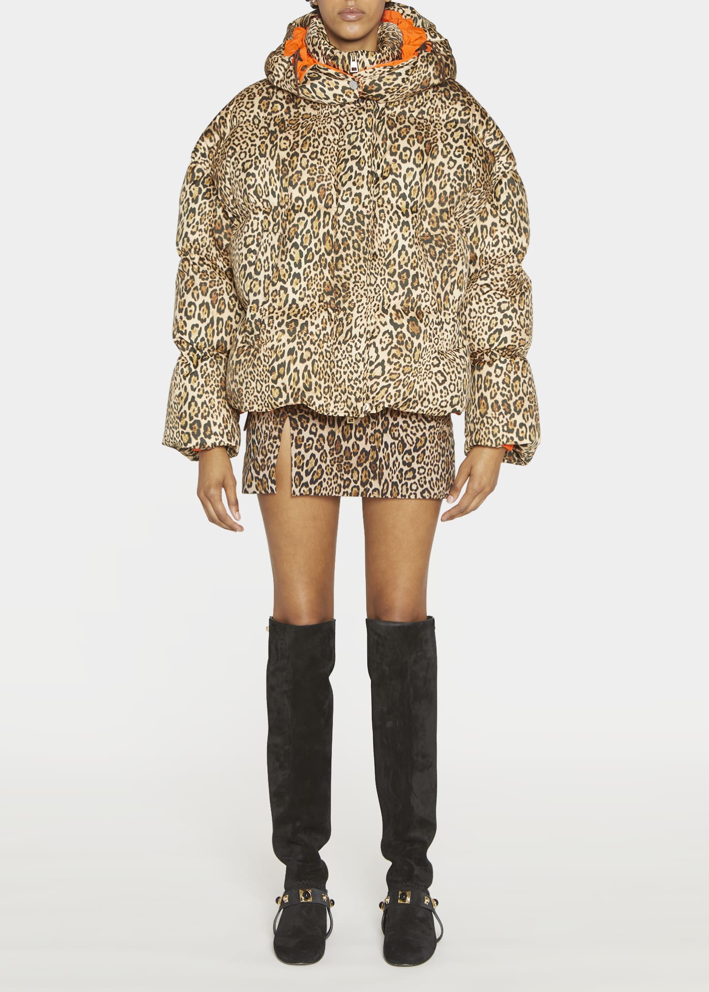 Etro Marlene Anima-Print Puffer Hooded Jacket - Bergdorf Goodman