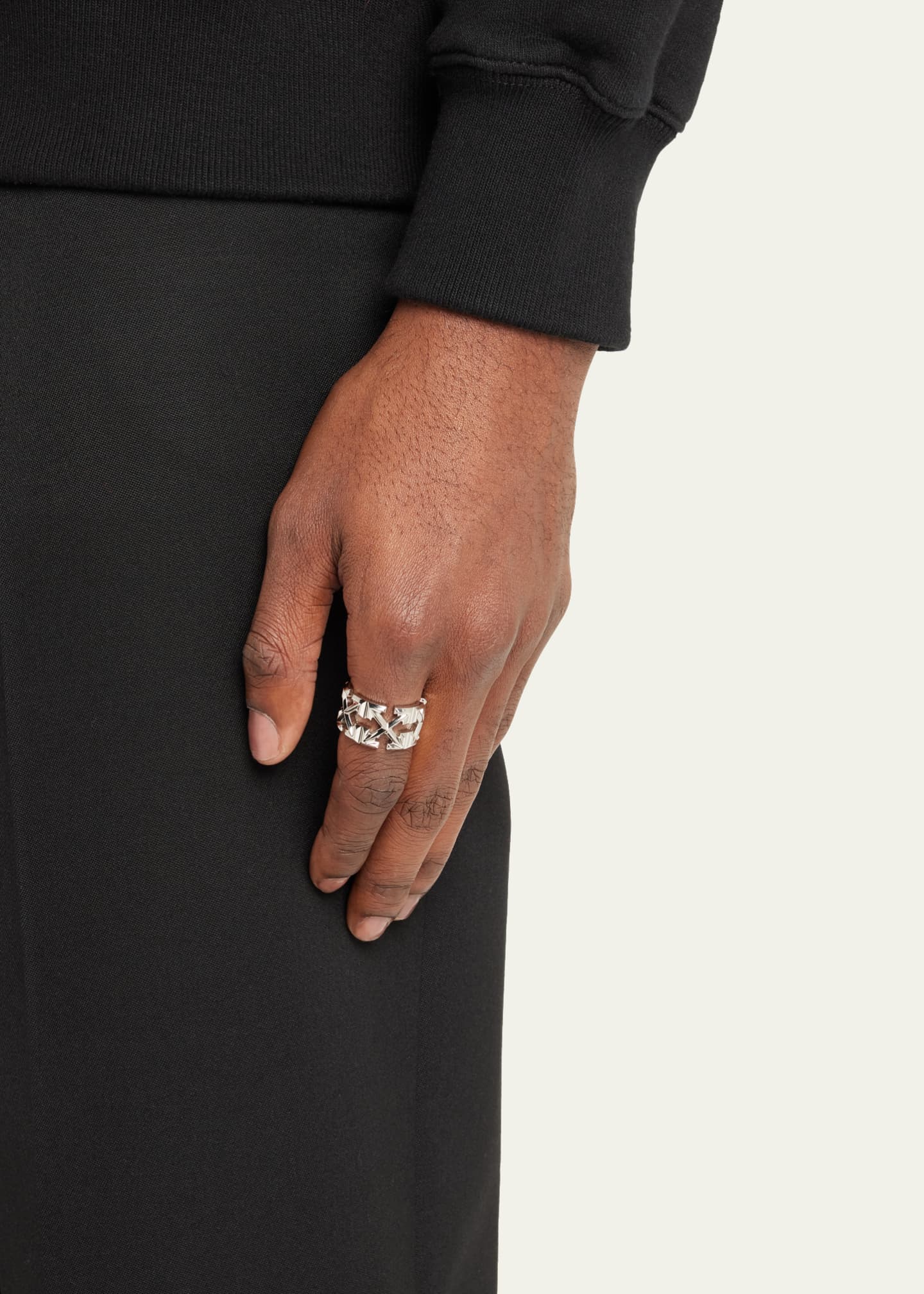 Off-White Men's Multi-Arrow Ring - Bergdorf Goodman