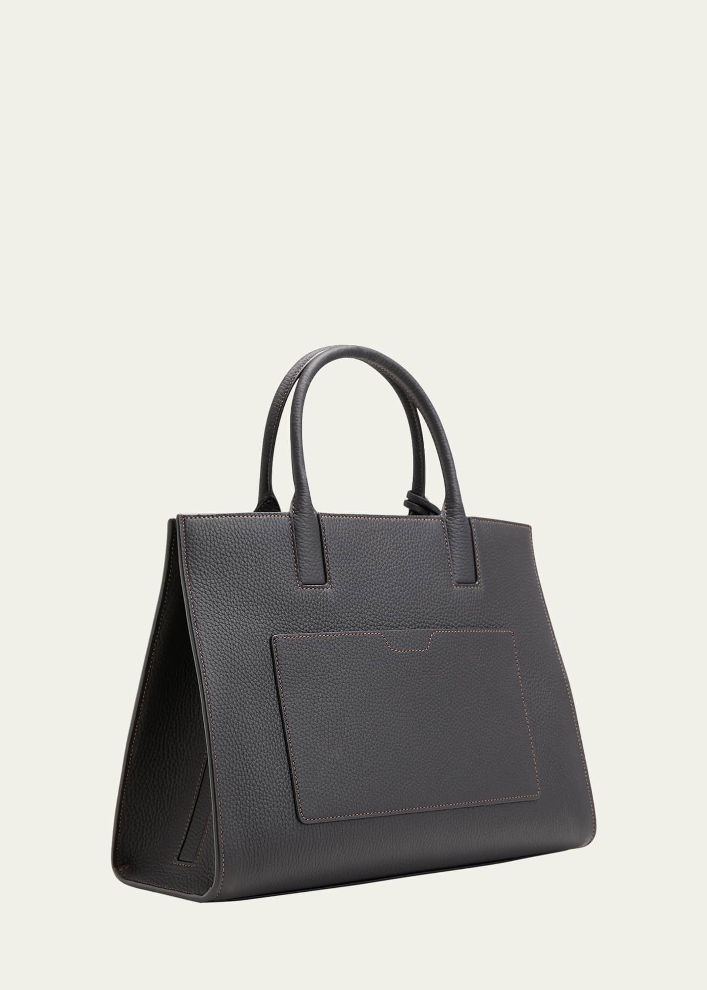 Burberry Frances Small Leather Top-Handle Bag - Bergdorf Goodman