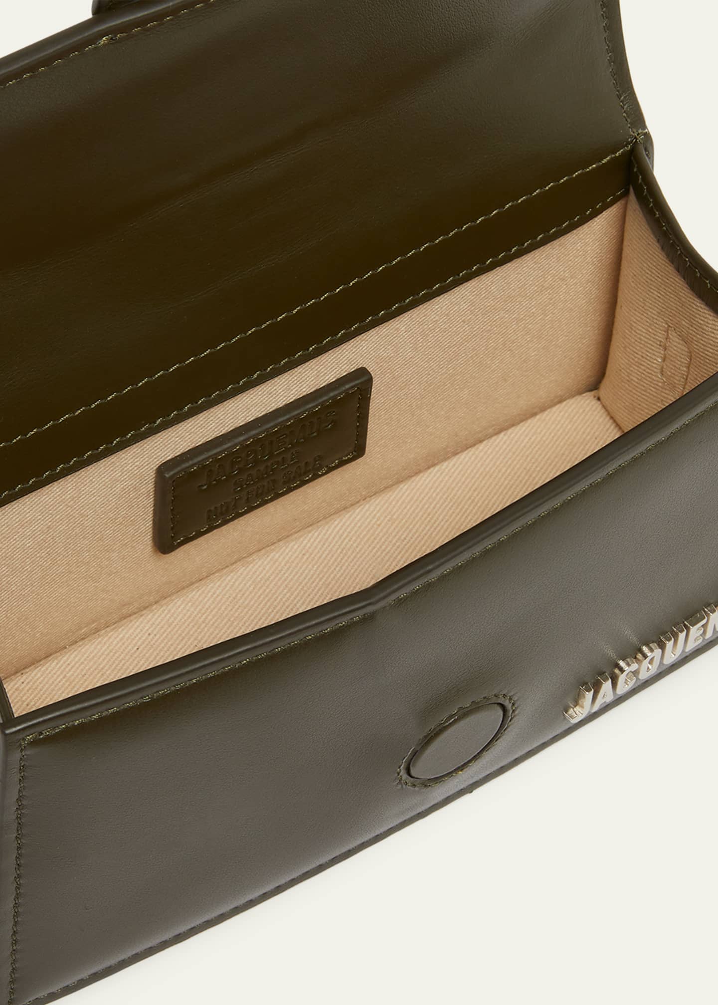 Jacquemus Le Bambino Leather Top-Handle Bag - Bergdorf Goodman