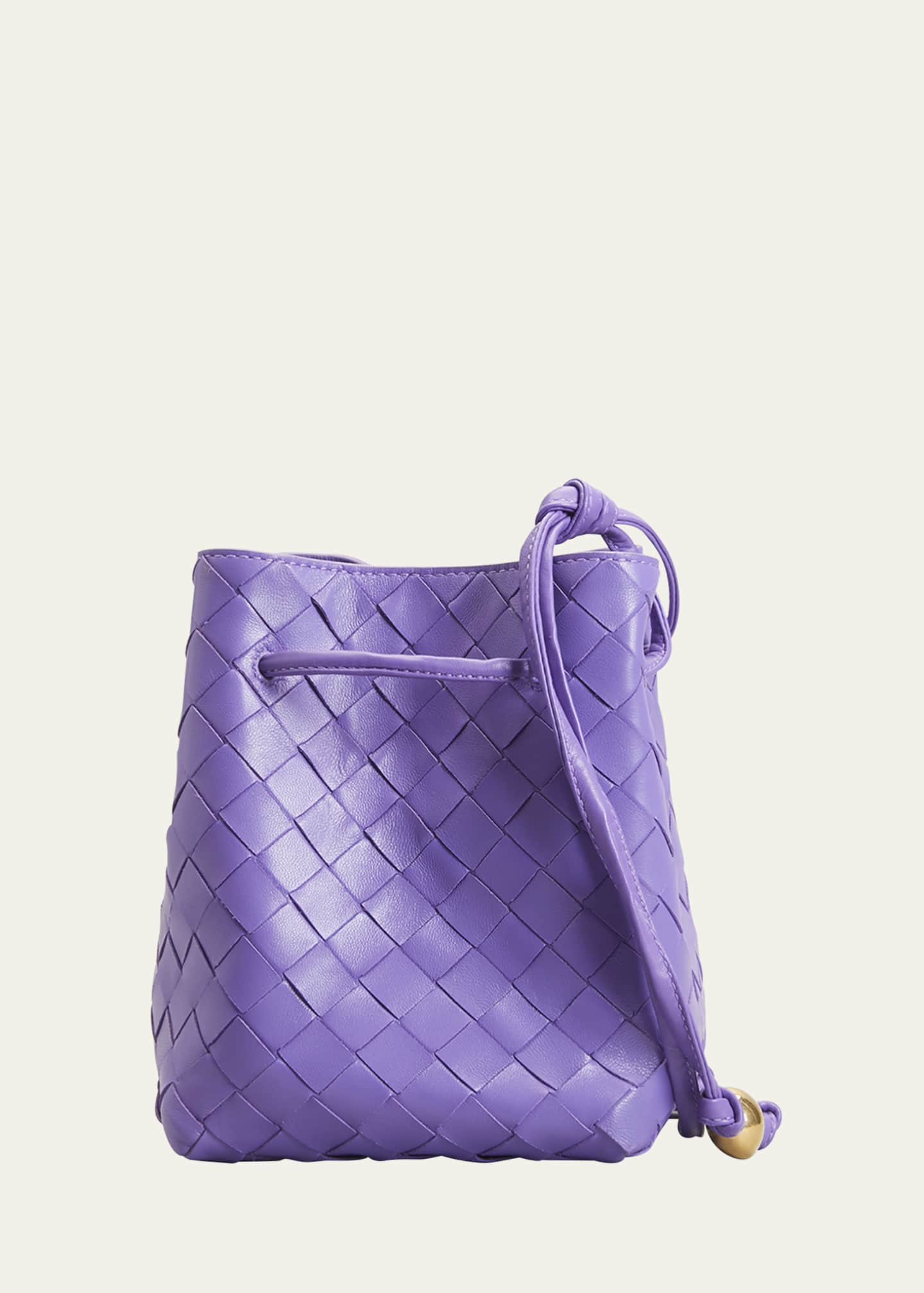 Bottega Veneta Small Intrecciato Napa Bucket Crossbody Bag - Bergdorf ...