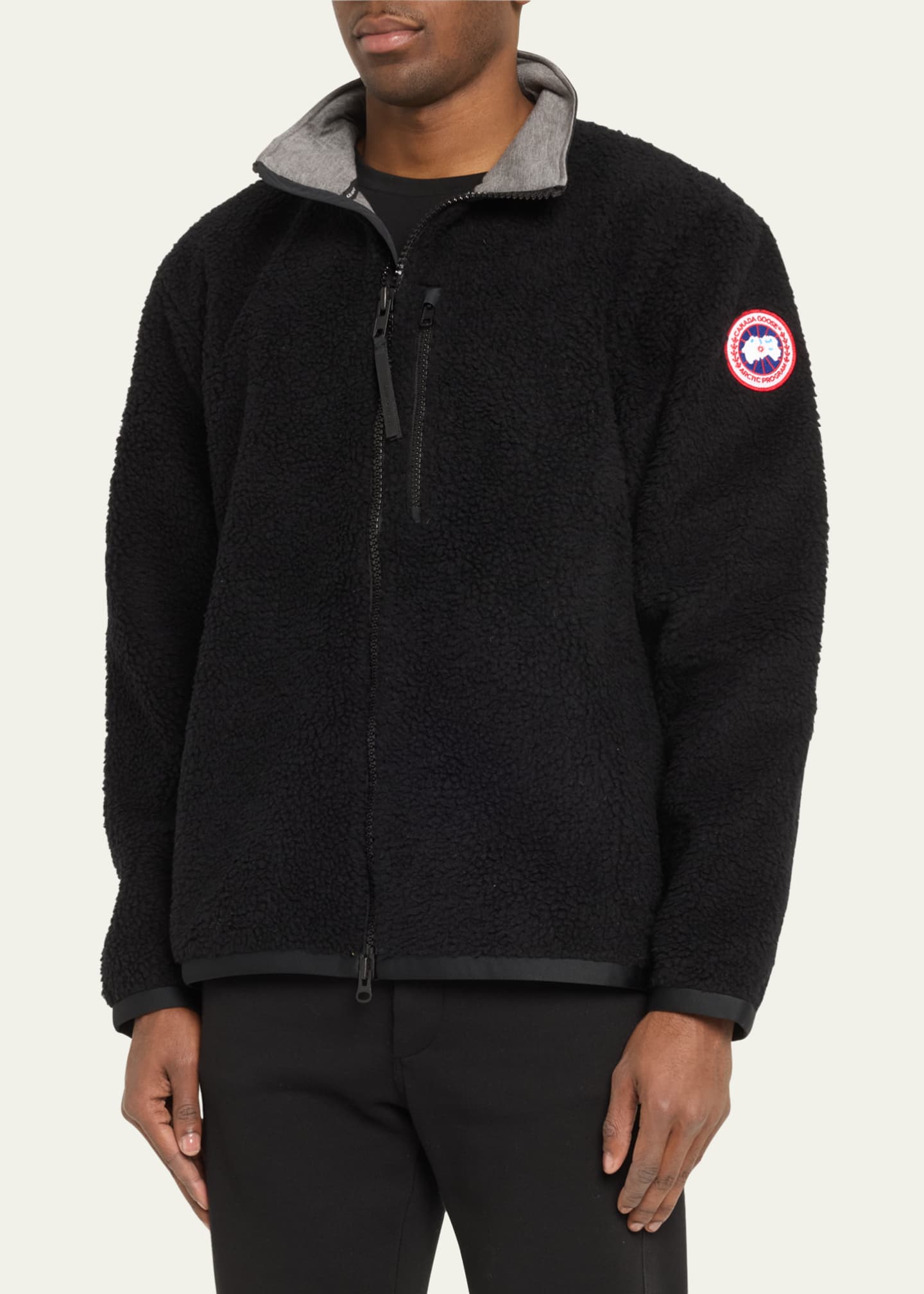 Canada Goose Men's Kelowna Fleece Full-Zip Jacket - Bergdorf Goodman