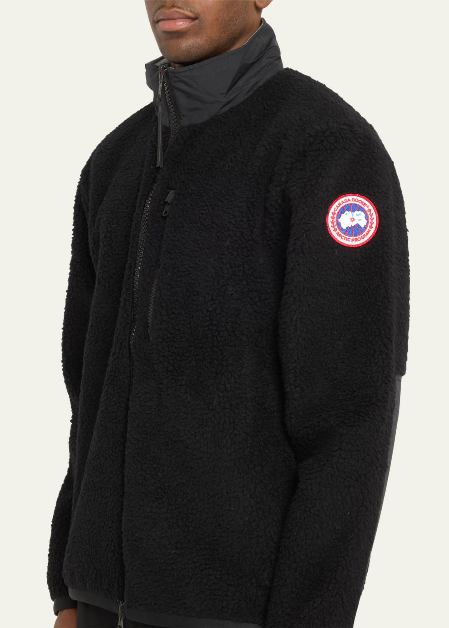 Canada Goose Men's Kelowna Fleece Full-Zip Jacket - Bergdorf Goodman