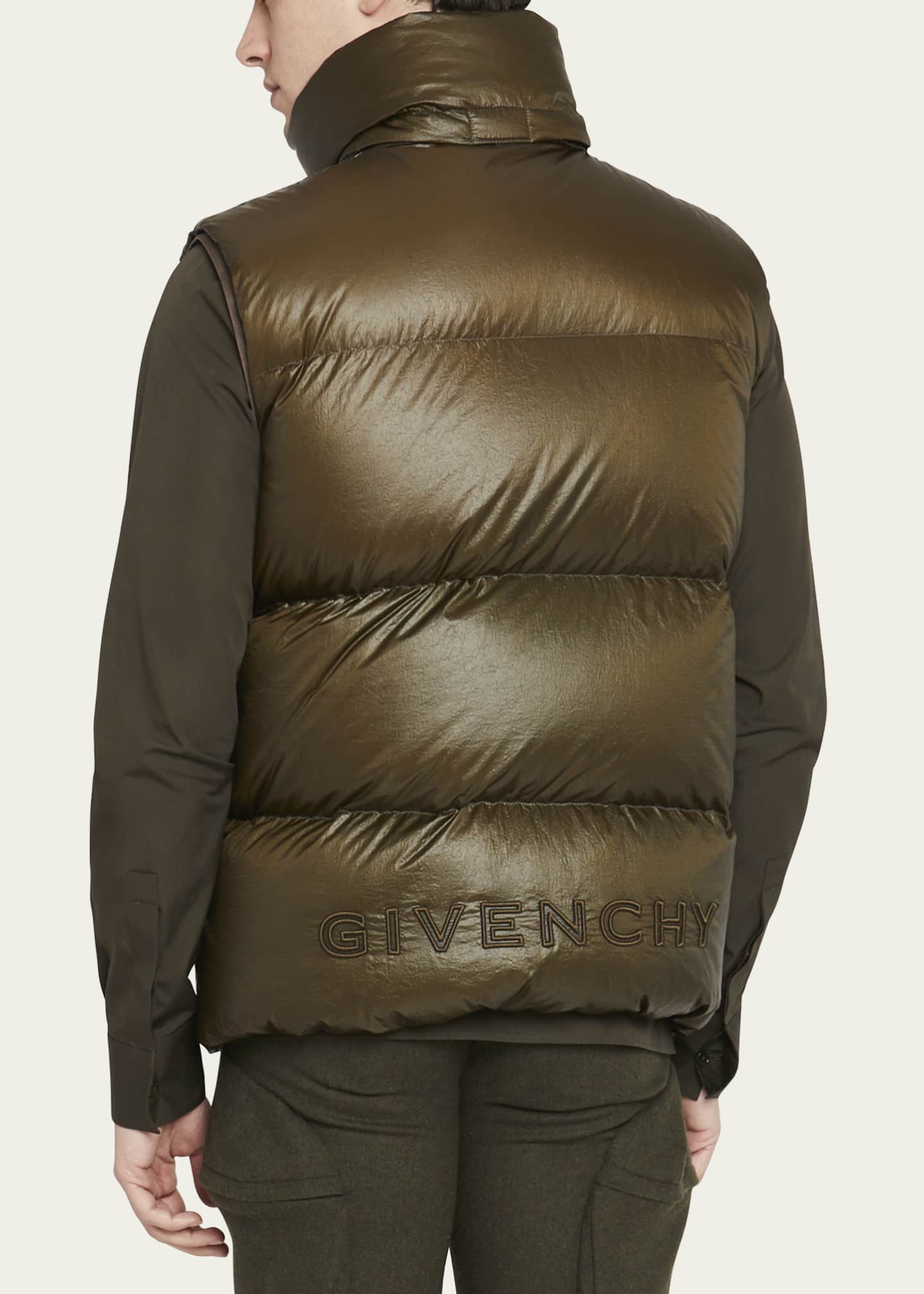 Givenchy Men's Quilted Puffer Vest - Bergdorf Goodman