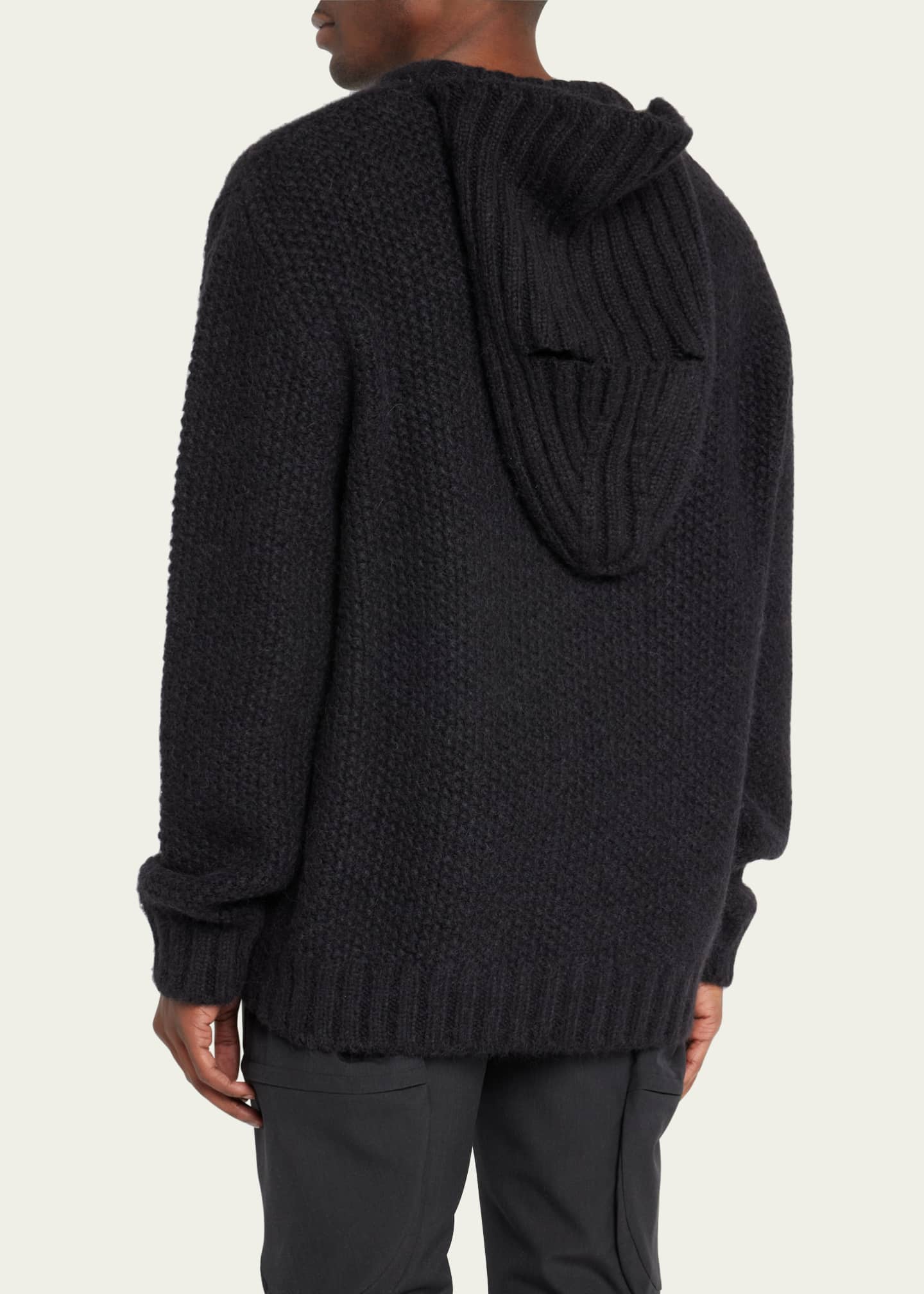 Givenchy Men's Oversized Balaclava Sweater - Bergdorf Goodman
