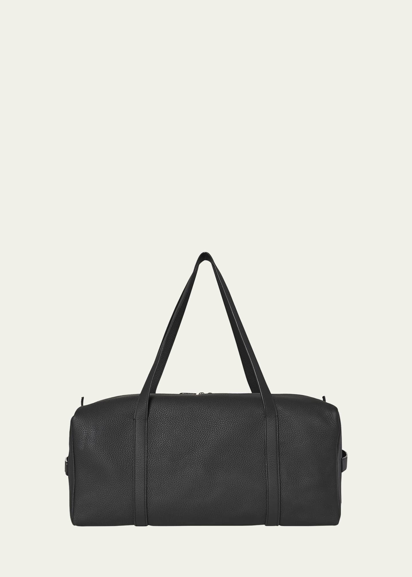 THE ROW Gio Duffel Bag in Grained Calfskin - Bergdorf Goodman