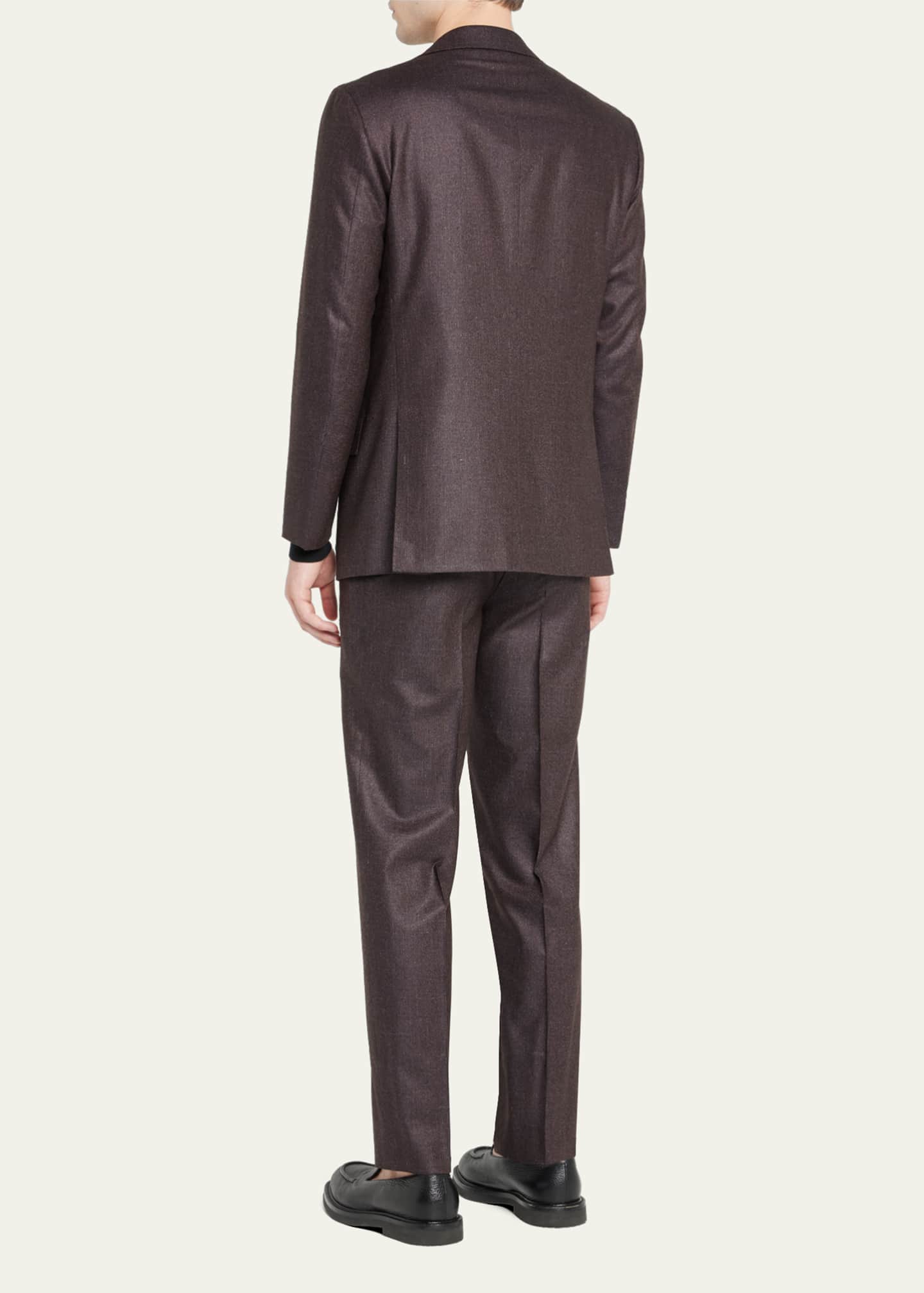 Kiton Men's Cashmere-Blend Nailhead Suit - Bergdorf Goodman
