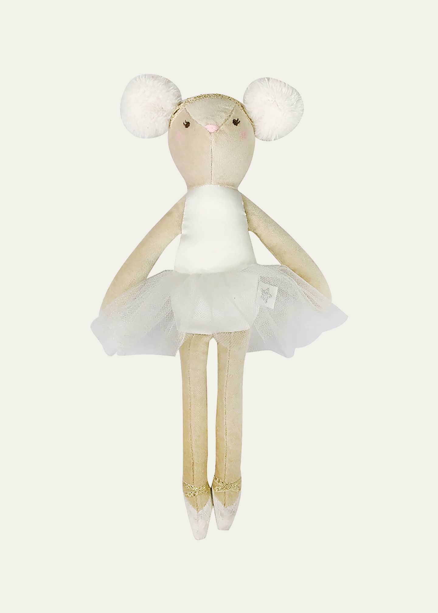 Albetta Cotton Velvet Ballerina Mouse - Bergdorf Goodman