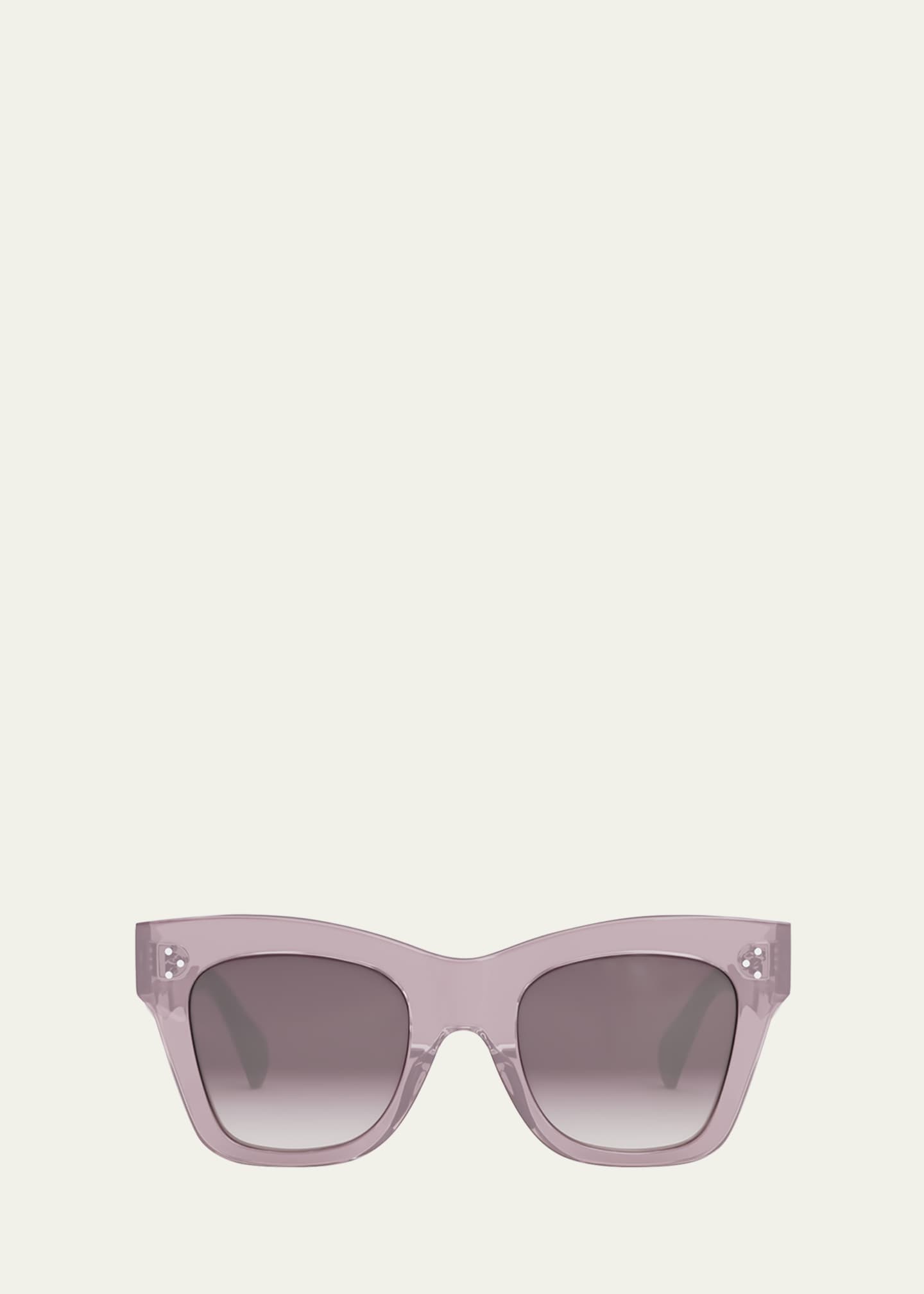 Celine Monochrome Acetate Butterfly Sunglasses Bergdorf Goodman