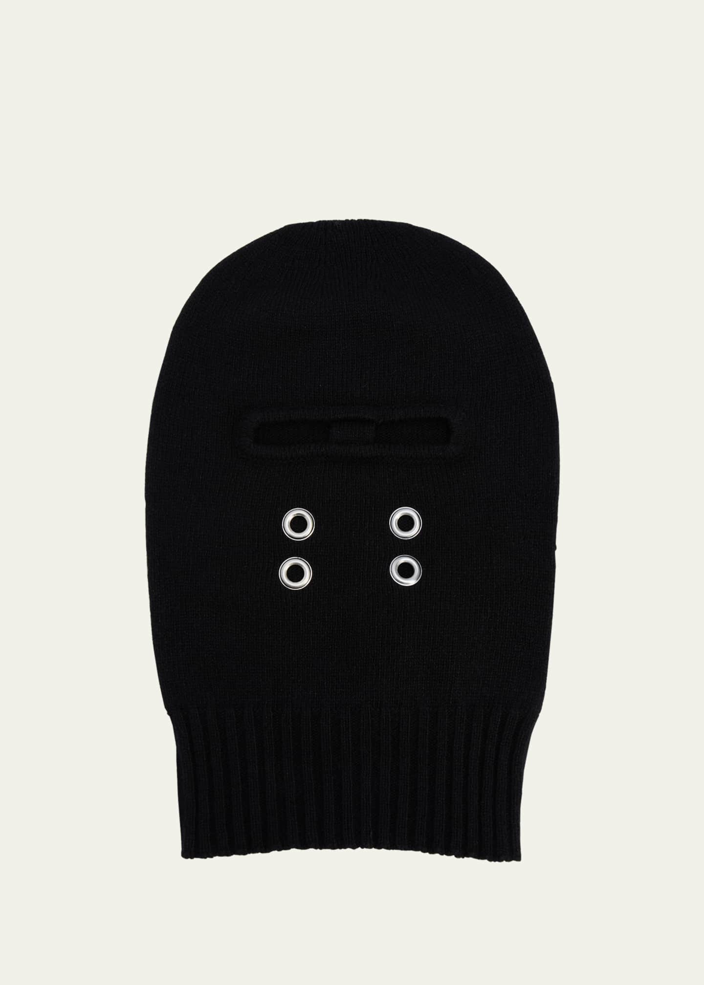 Rick Owens Men's Gimp Skull Balaclava - Bergdorf Goodman
