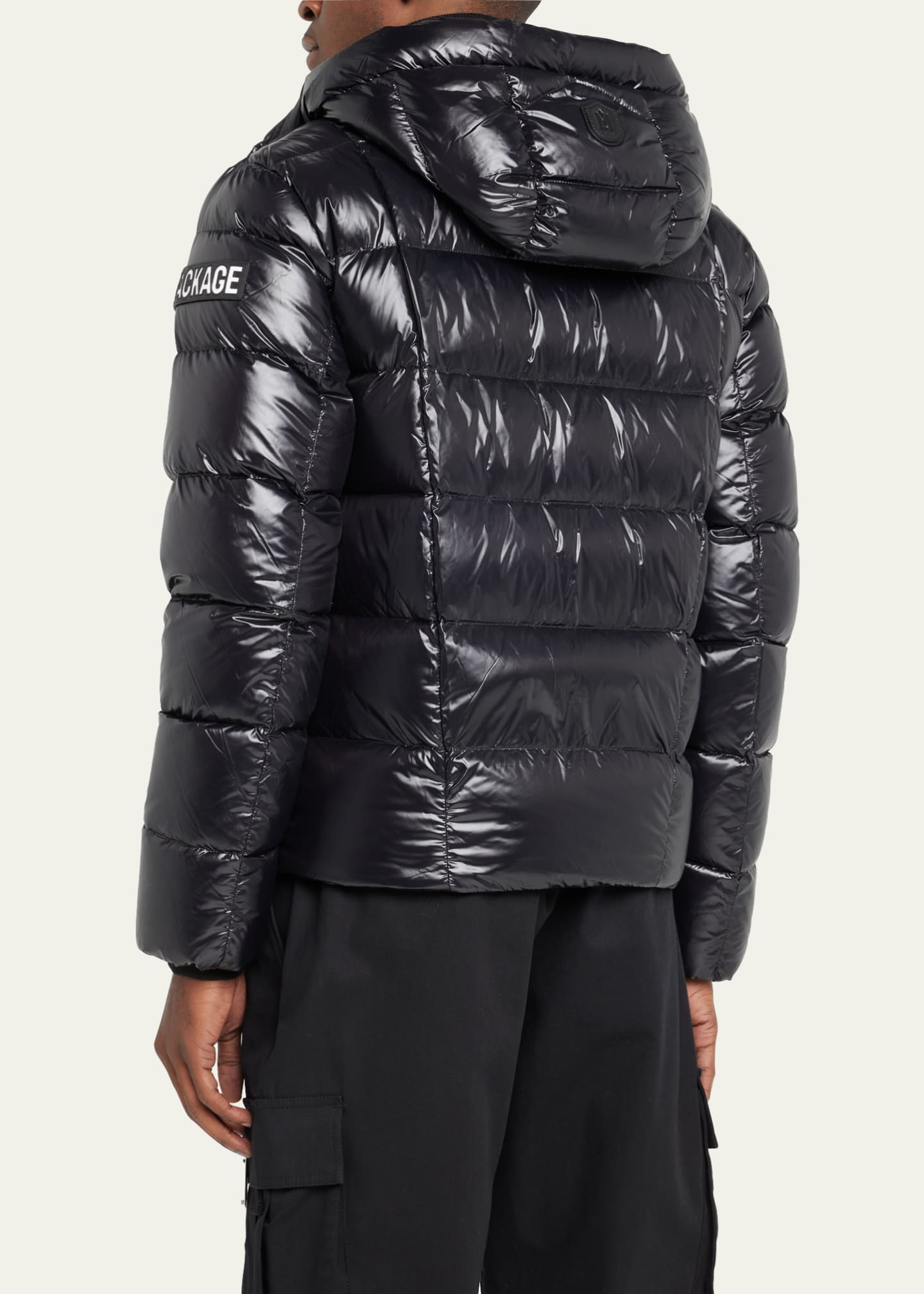 Mackage Men's Victor Lustrous Quilted Down Jacket - Bergdorf Goodman