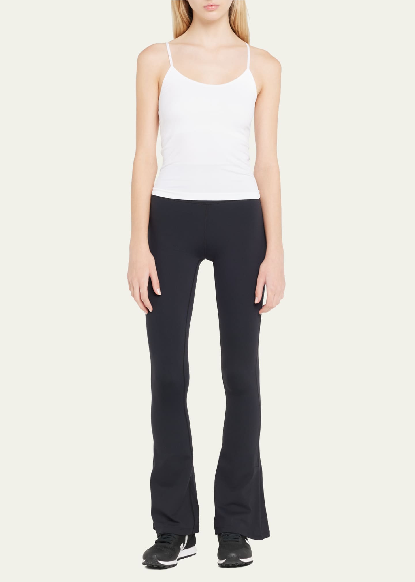 Splits59 Racquel High-Waisted Slit Flare Pants - Bergdorf Goodman