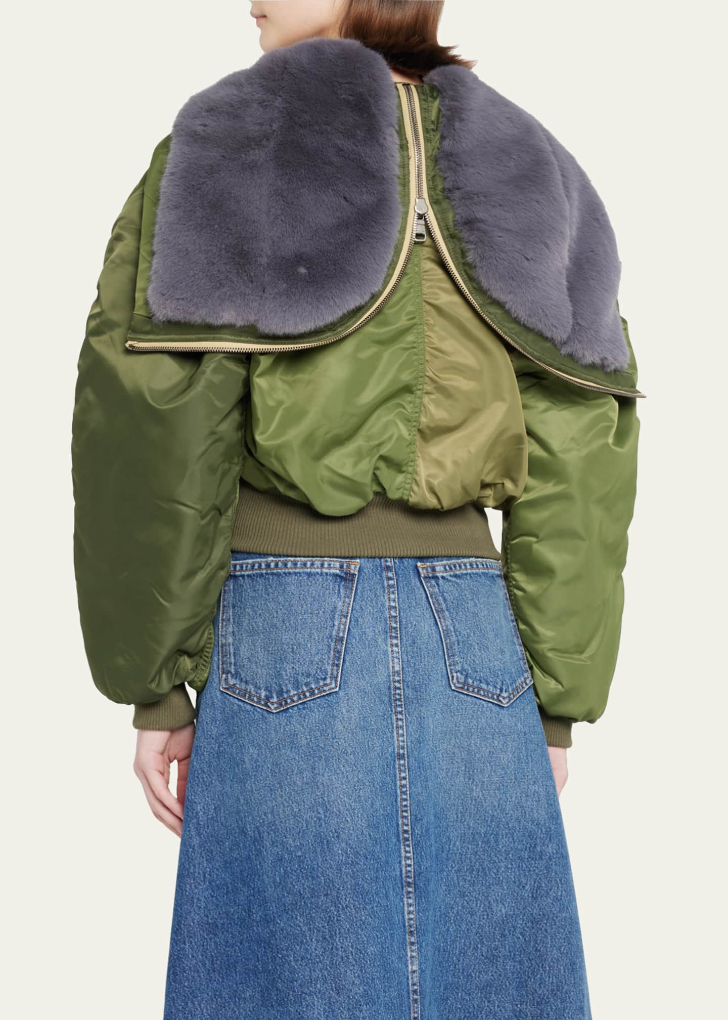 Andersson Bell Kamila Colour Variation N2B Bomber Jacket - Bergdorf Goodman