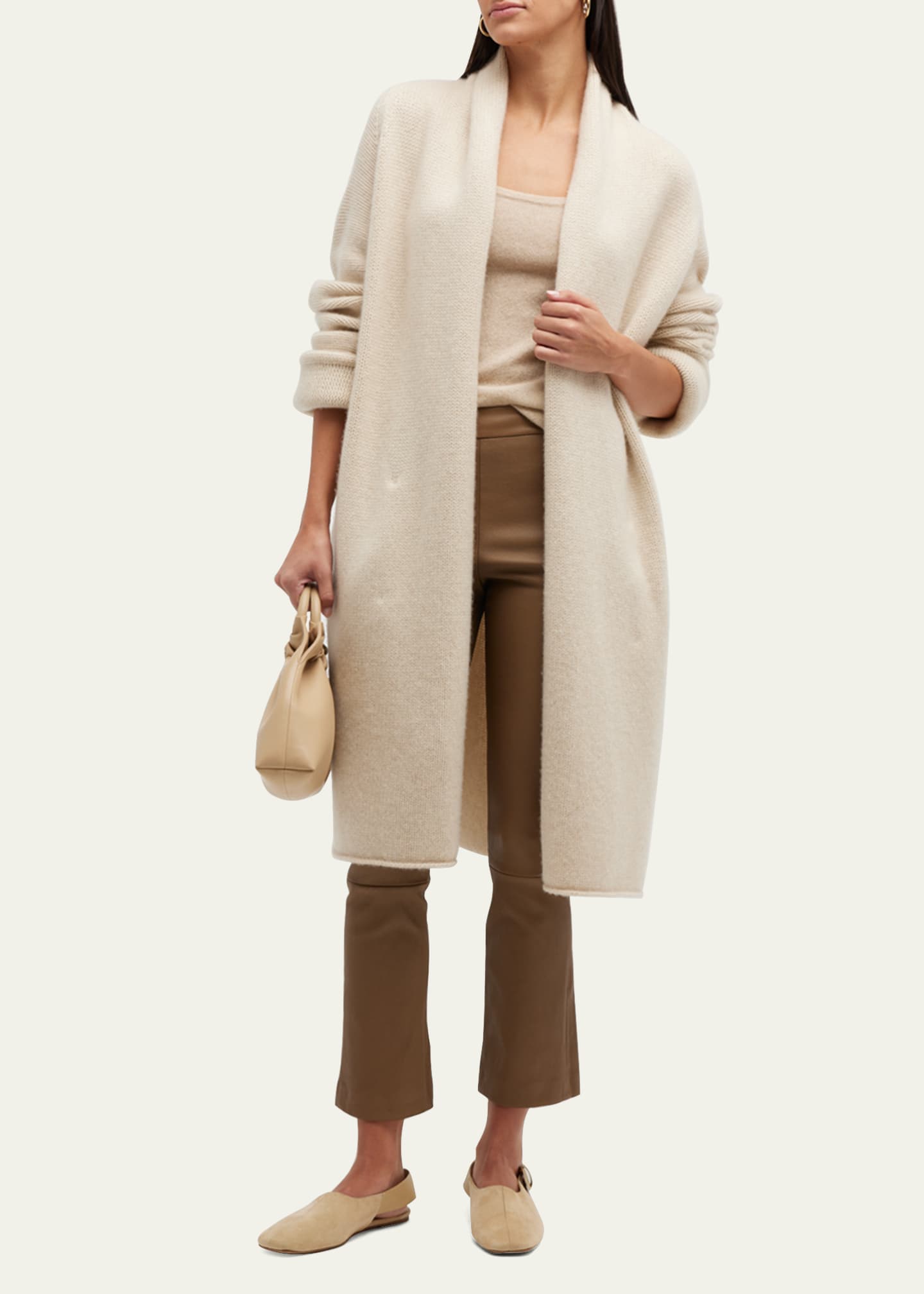 Vince Draped Open-Front Cardigan - Bergdorf Goodman