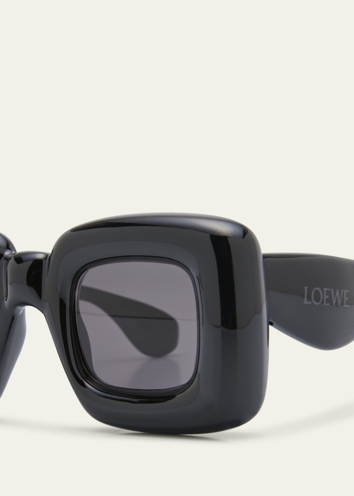 Loewe Inflated Square Injection Plastic Sunglasses - Bergdorf Goodman