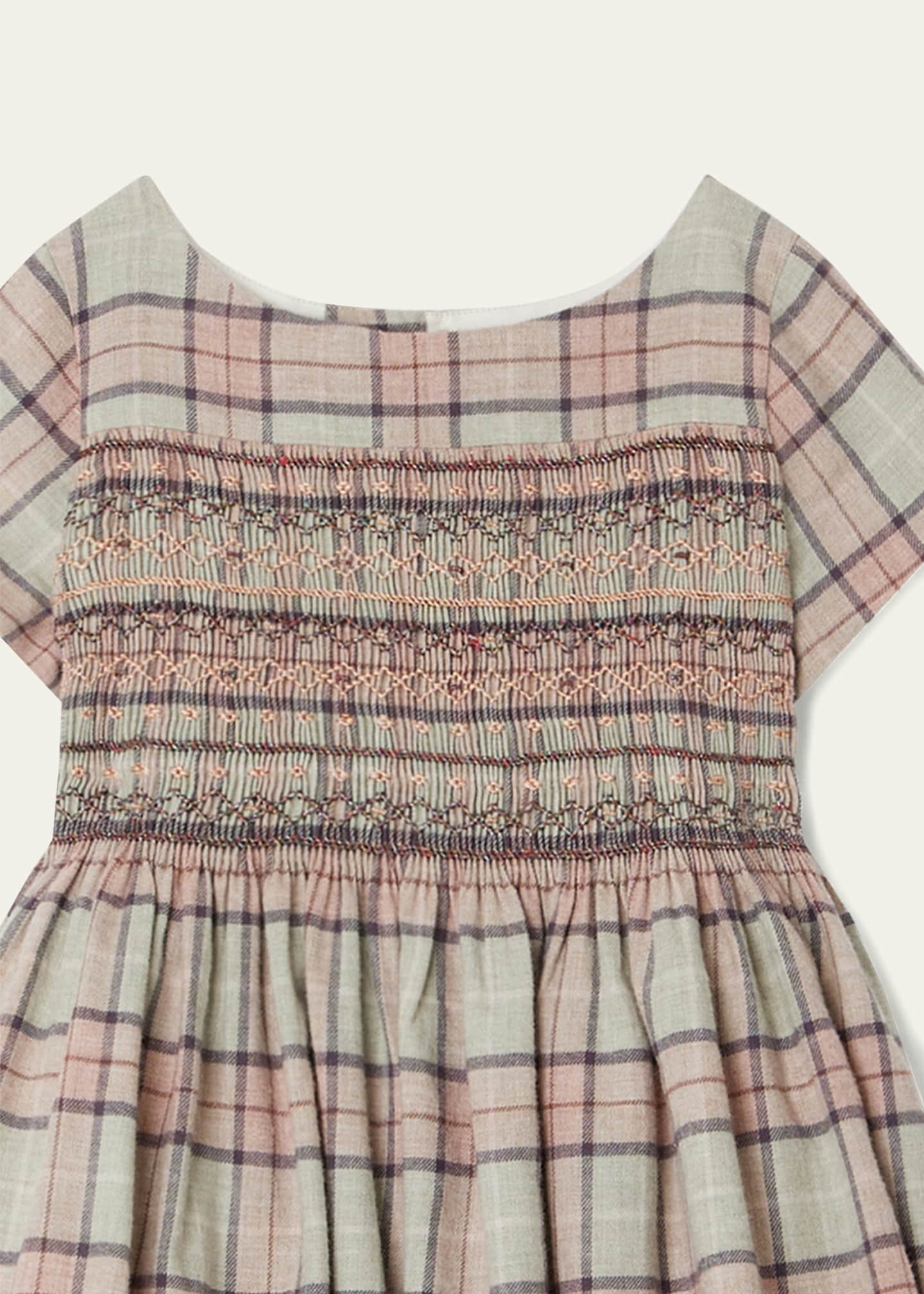 Bonpoint Girl's Habillee Duchesse Embroidered Dress, Size 4-12 ...