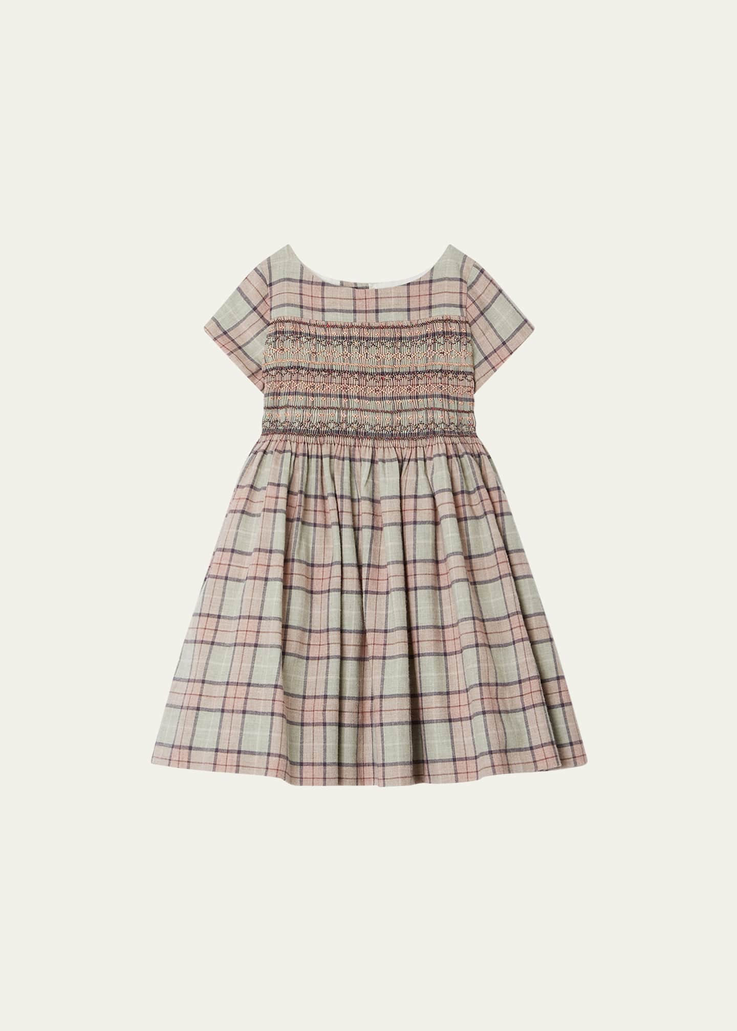 Bonpoint Girl's Habillee Duchesse Embroidered Dress, Size 4-12 ...