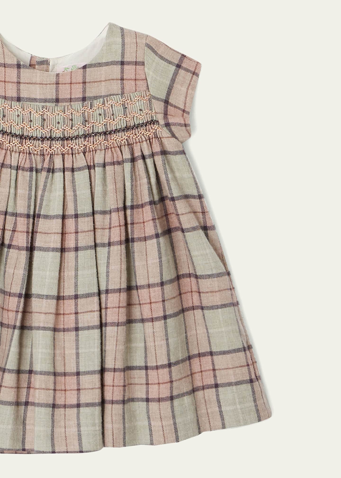 Bonpoint Girl's Habillee Duchesse Embroidered Dress, Size 3M-3 ...