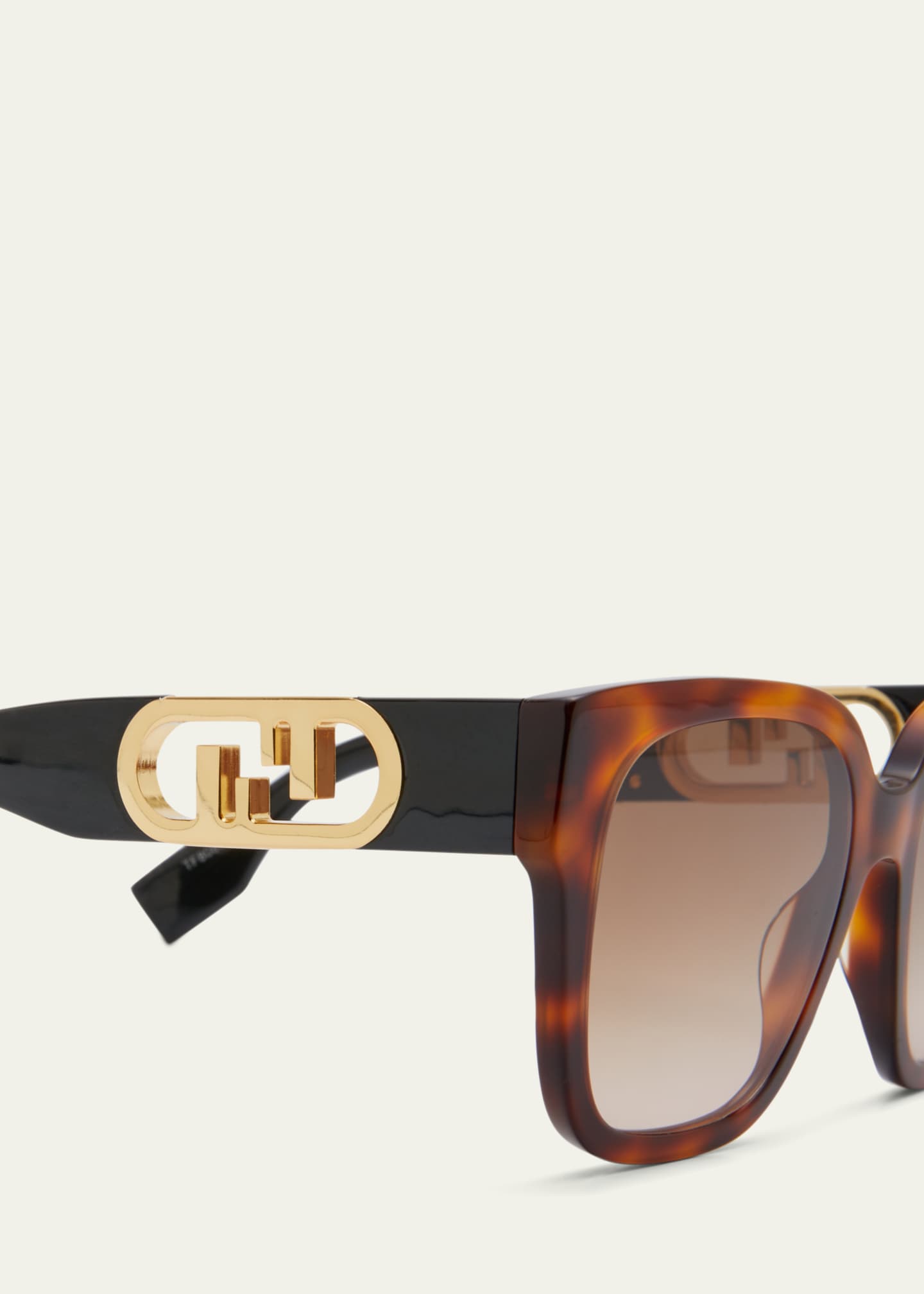 Fendi FF Square Acetate Sunglasses - Bergdorf Goodman