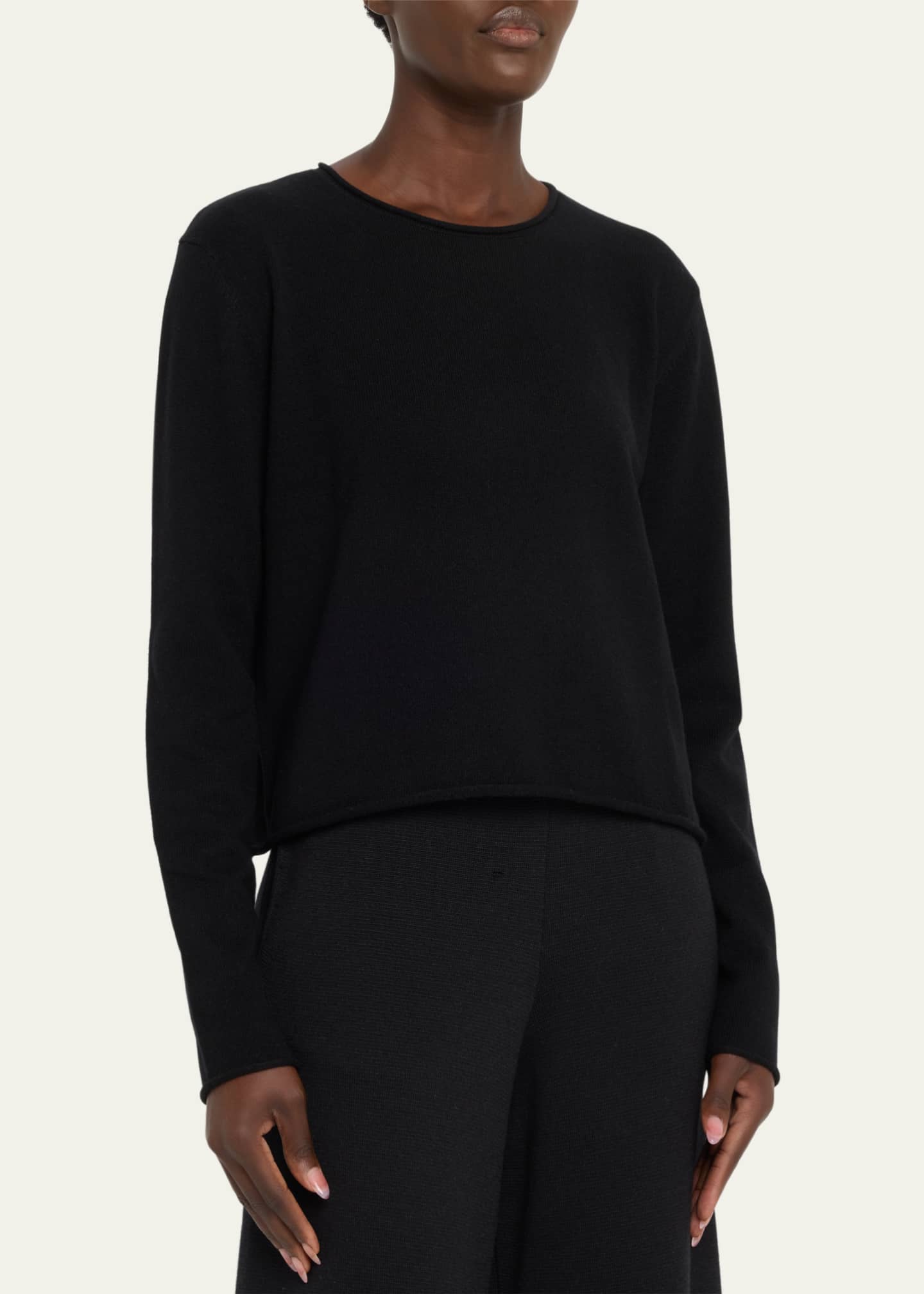 Lisa Yang The Ida Cashmere Crewneck Sweater - Bergdorf Goodman