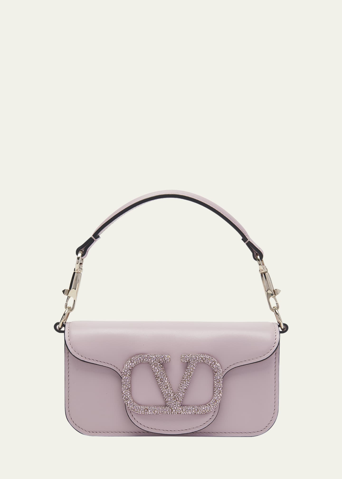 Valentino Garavani Loco Small VLOGO Rhinestone Shoulder Bag - Bergdorf ...