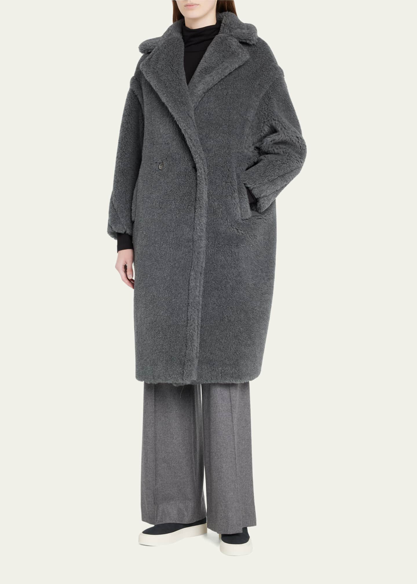 Max Mara Teddy Double-Breasted Coat - Bergdorf Goodman