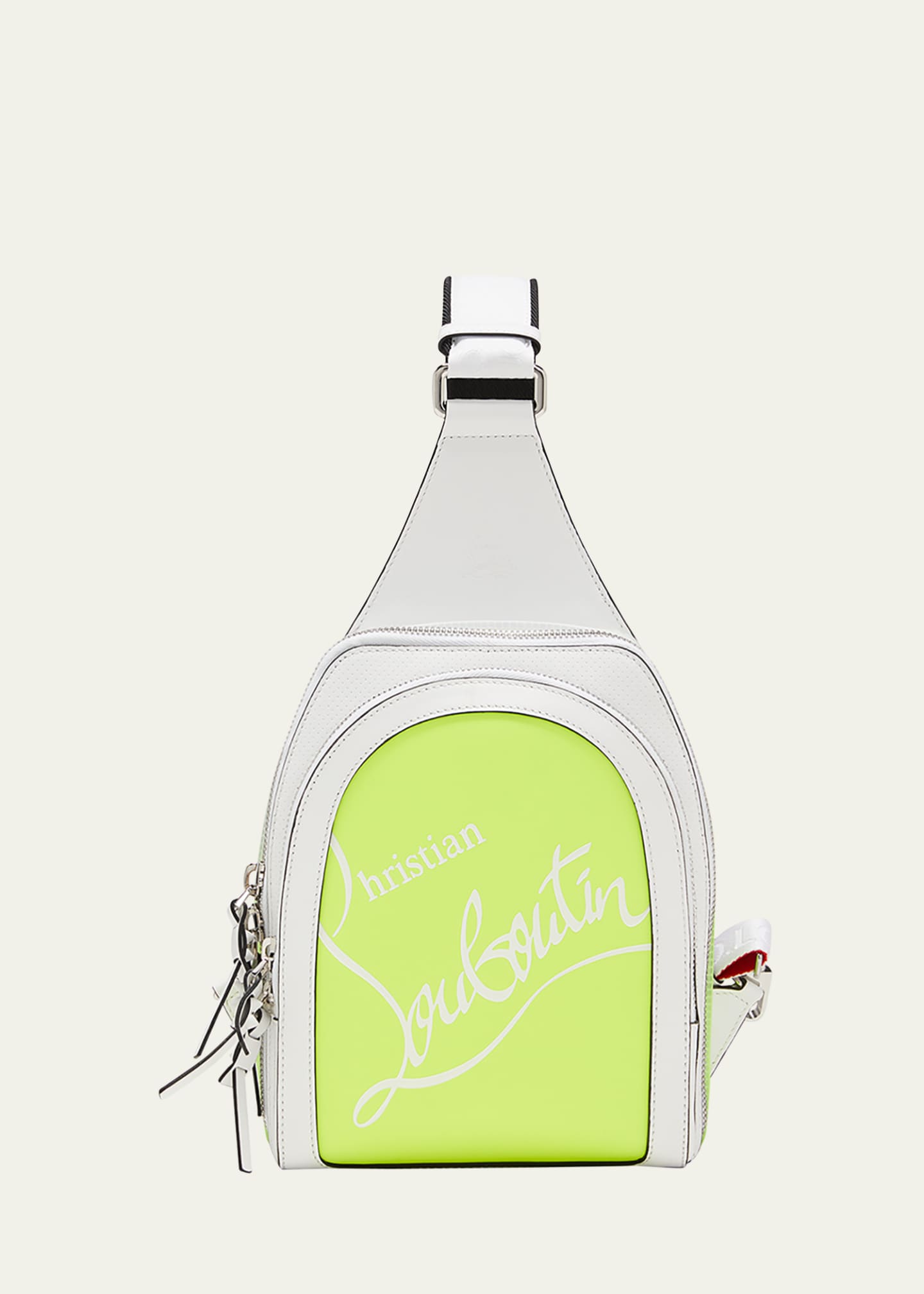 Christian Louboutin Men's Loubifunk Leather Belt Bag - Bergdorf Goodman