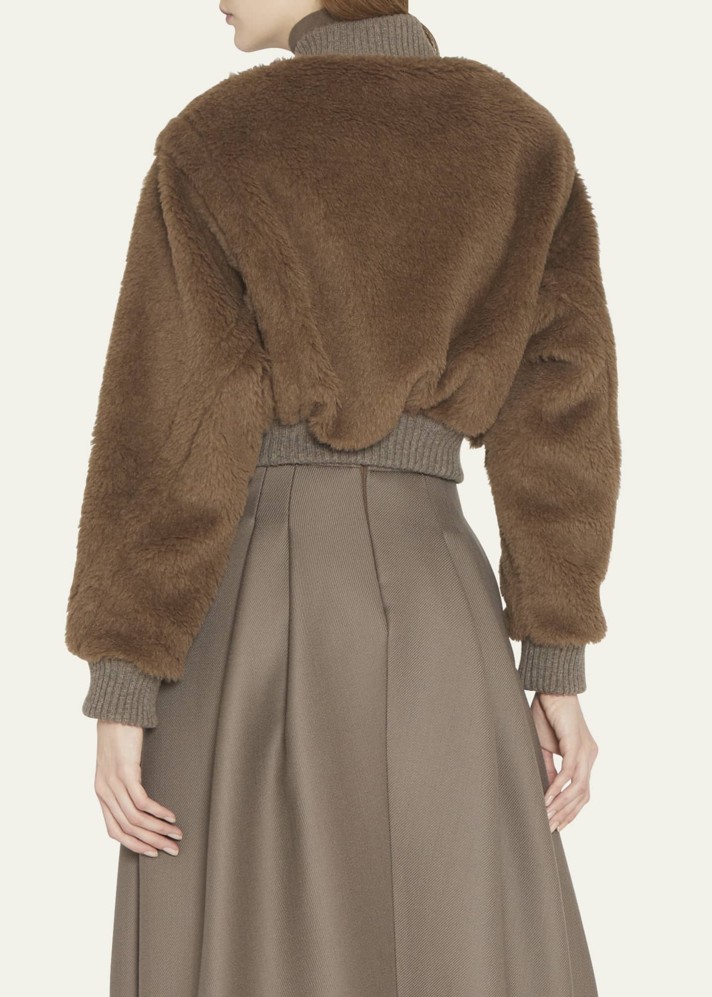 Max Mara Saturno Short Teddy Coat - Bergdorf Goodman