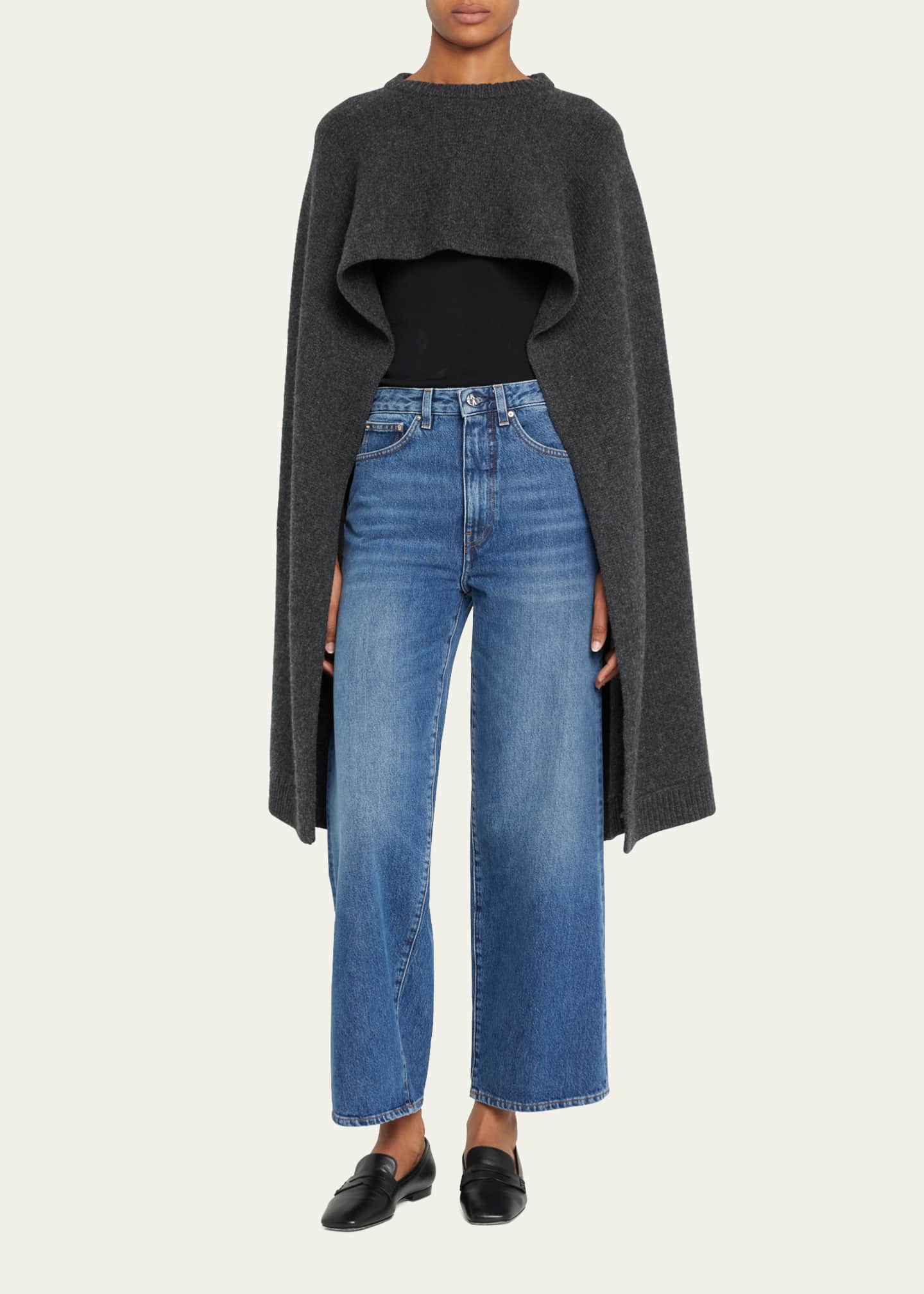 Toteme Pullover Knit Wool Scarf - Bergdorf Goodman