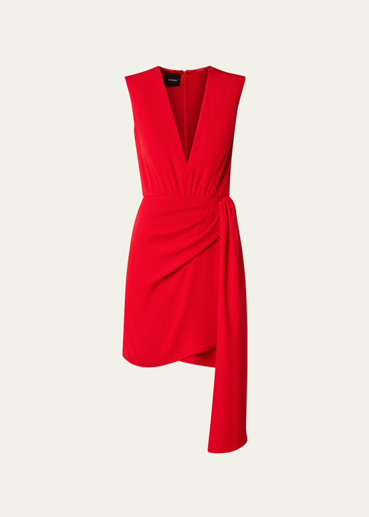 Akris Asymmetrical Overlay Silk Dress - Bergdorf Goodman