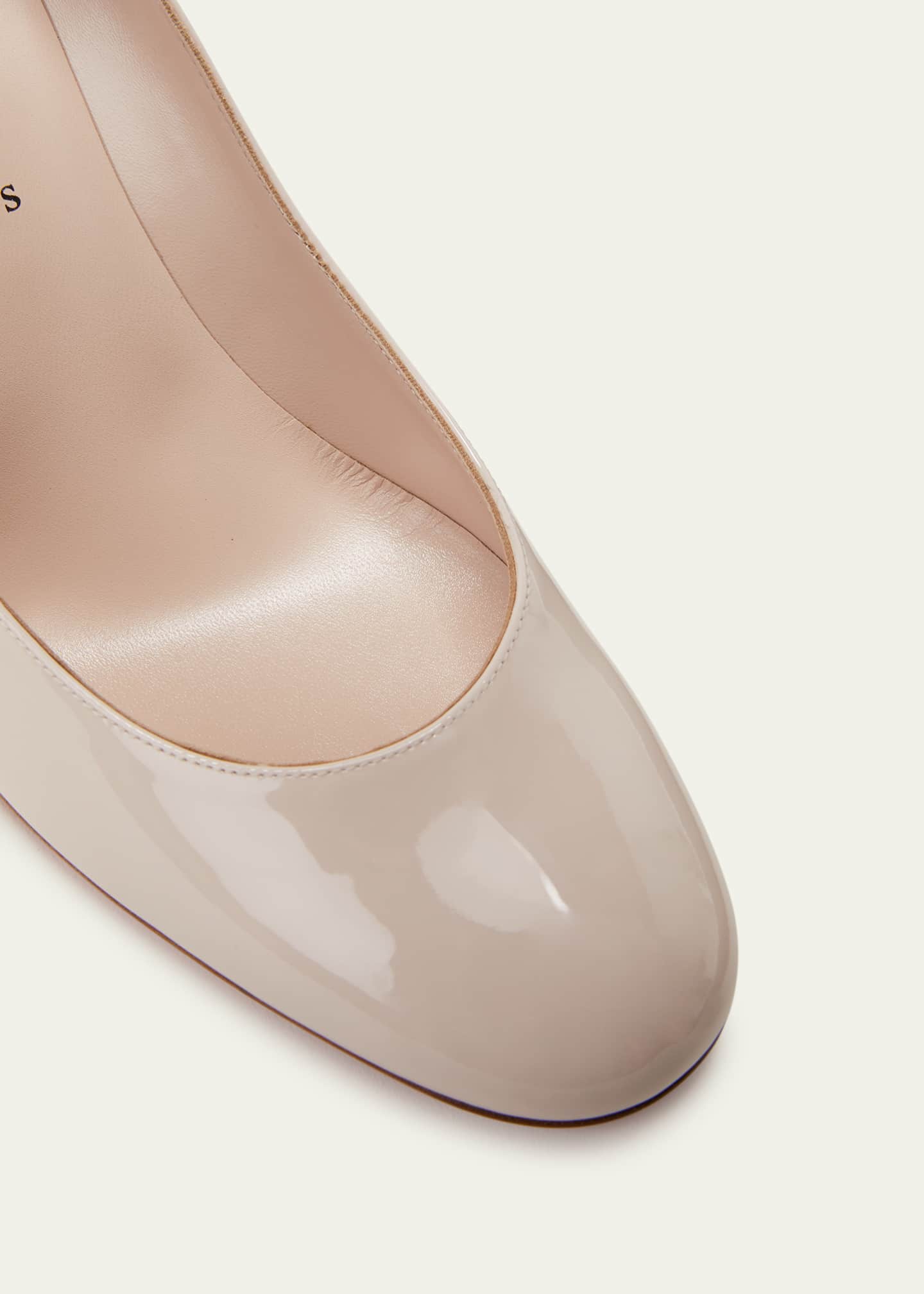 Christian Louboutin Miss Sab Patent Red Sole Pumps - Bergdorf Goodman