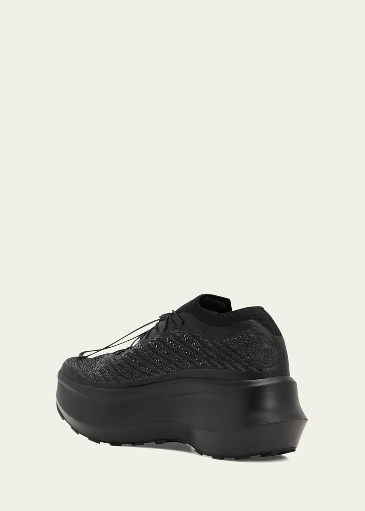 CDG x Salomon Pulsar Lace-Up Platform Sneakers - Bergdorf Goodman