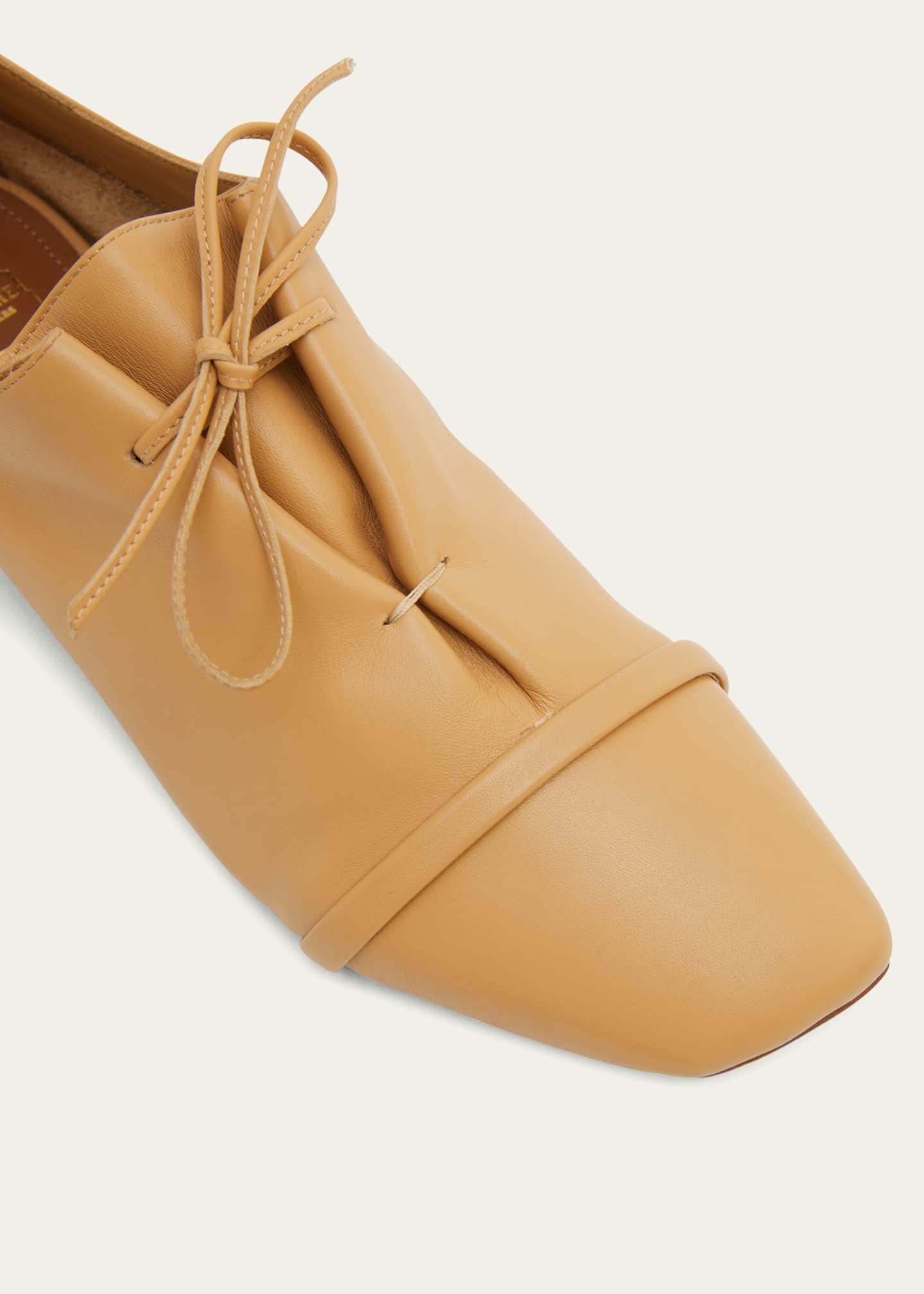 Malone Souliers Jean Square-Toe Flat Loafers - Bergdorf Goodman